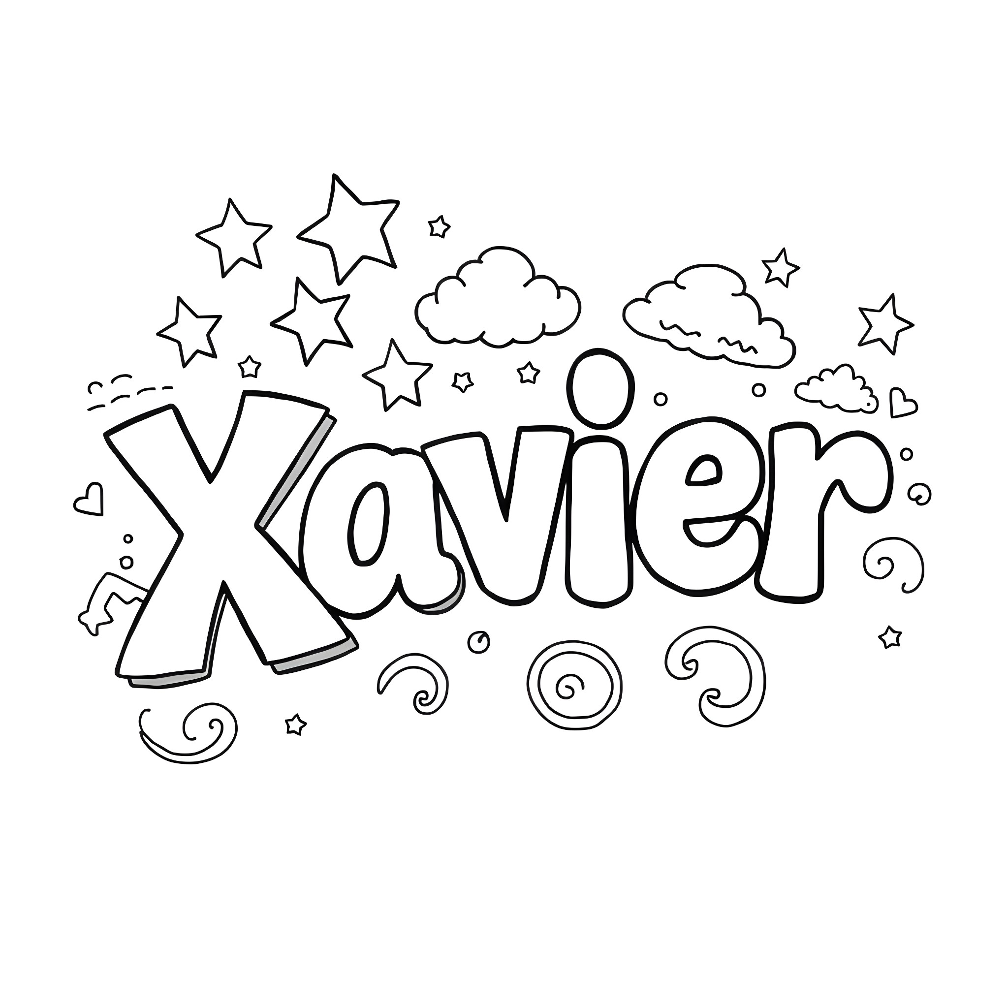 3 Best Xavier Coloring Pages (Free Printable PDFs)