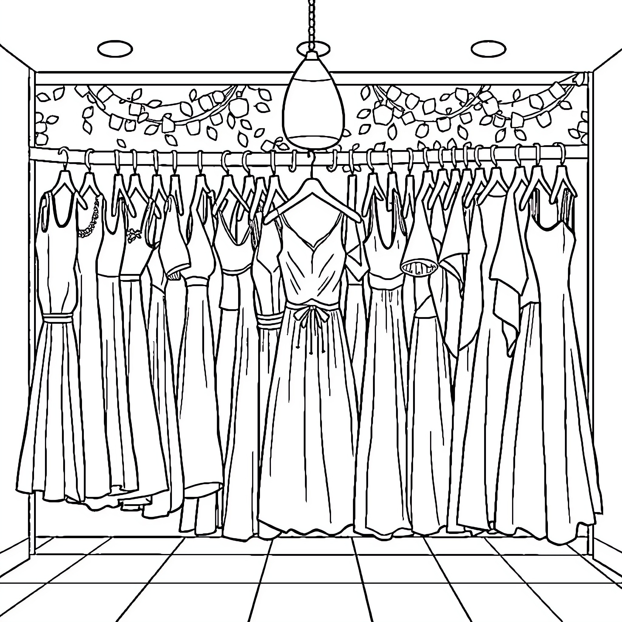13 Best Dress Coloring Pages (Free Printable PDFs)