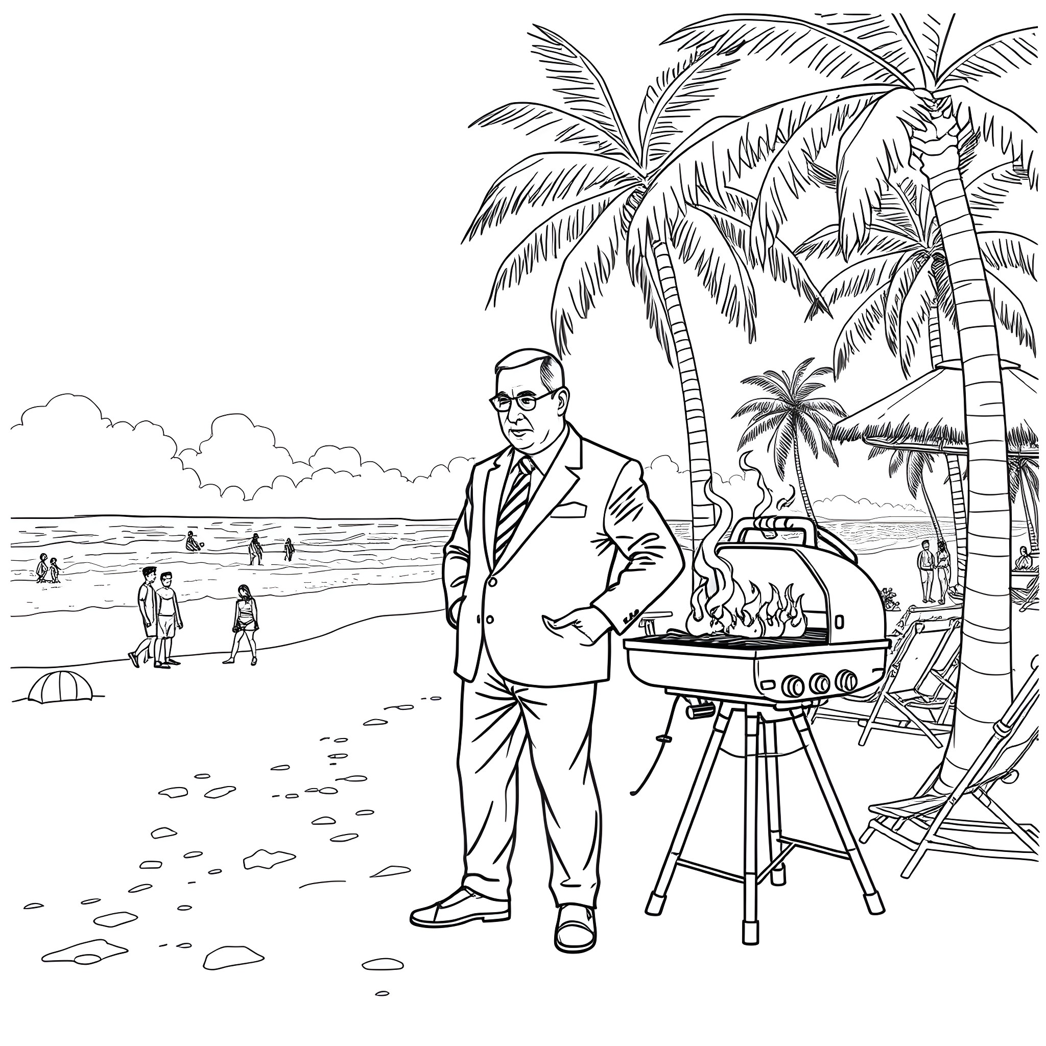 1 Best Bibi Netanyahu Coloring Pages (Free Printable PDFs)