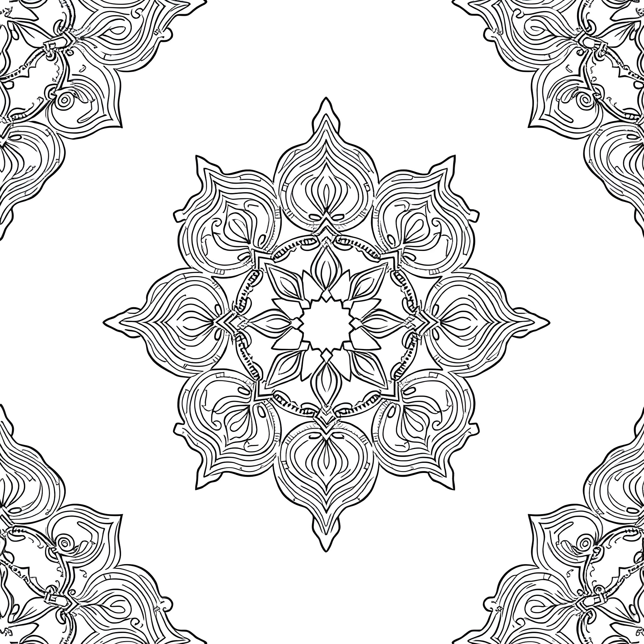Best Arabesque Coloring Pages (Free Printable PDF)