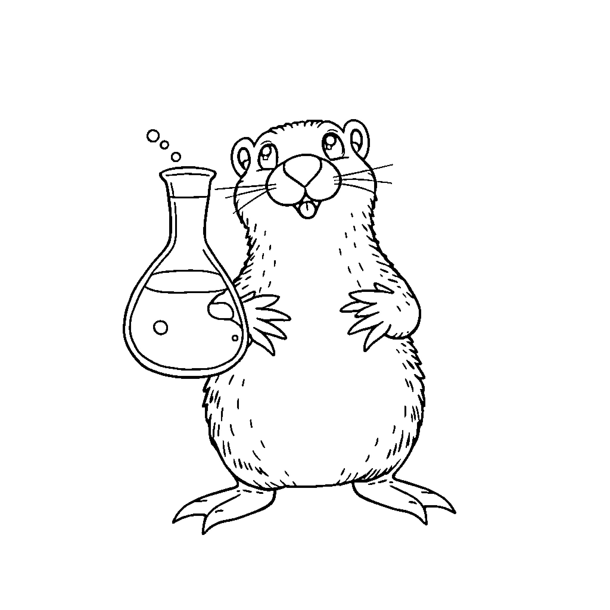 Best Mole Coloring Pages (Free Printable PDF)