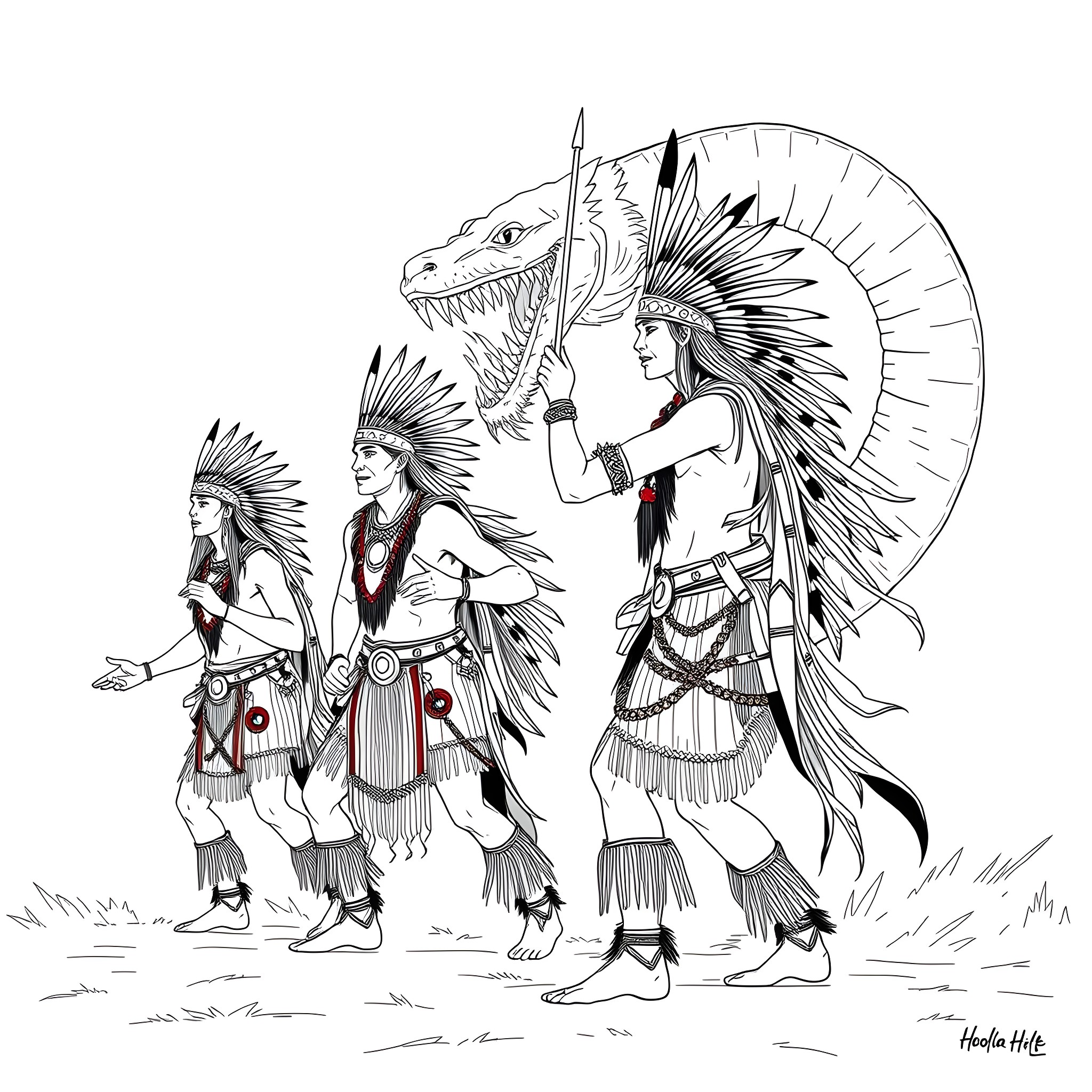 1 Best Cherokee Village Coloring Pages (Free Printable PDFs)