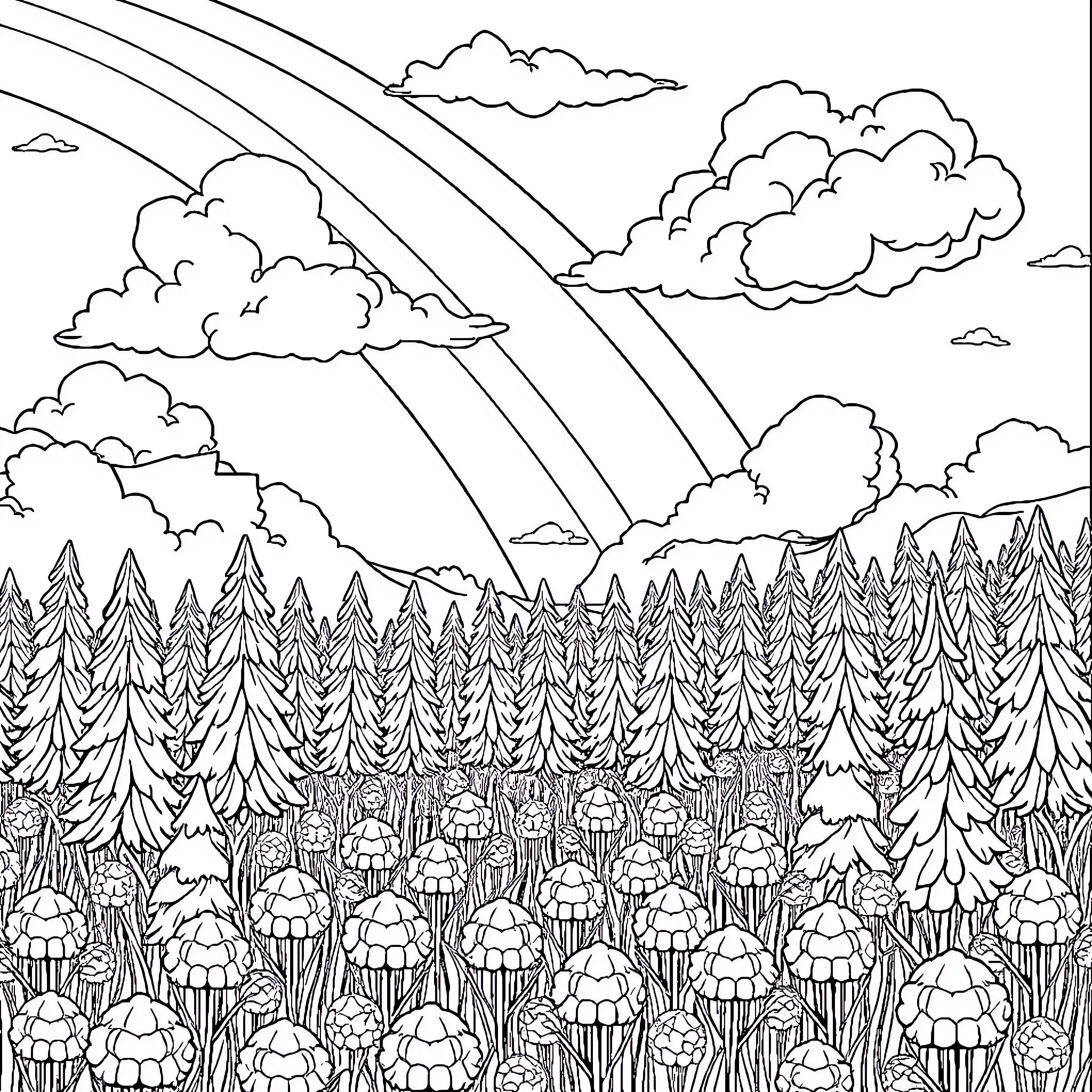 Best Tree Coloring Pages (Free Printable PDF)