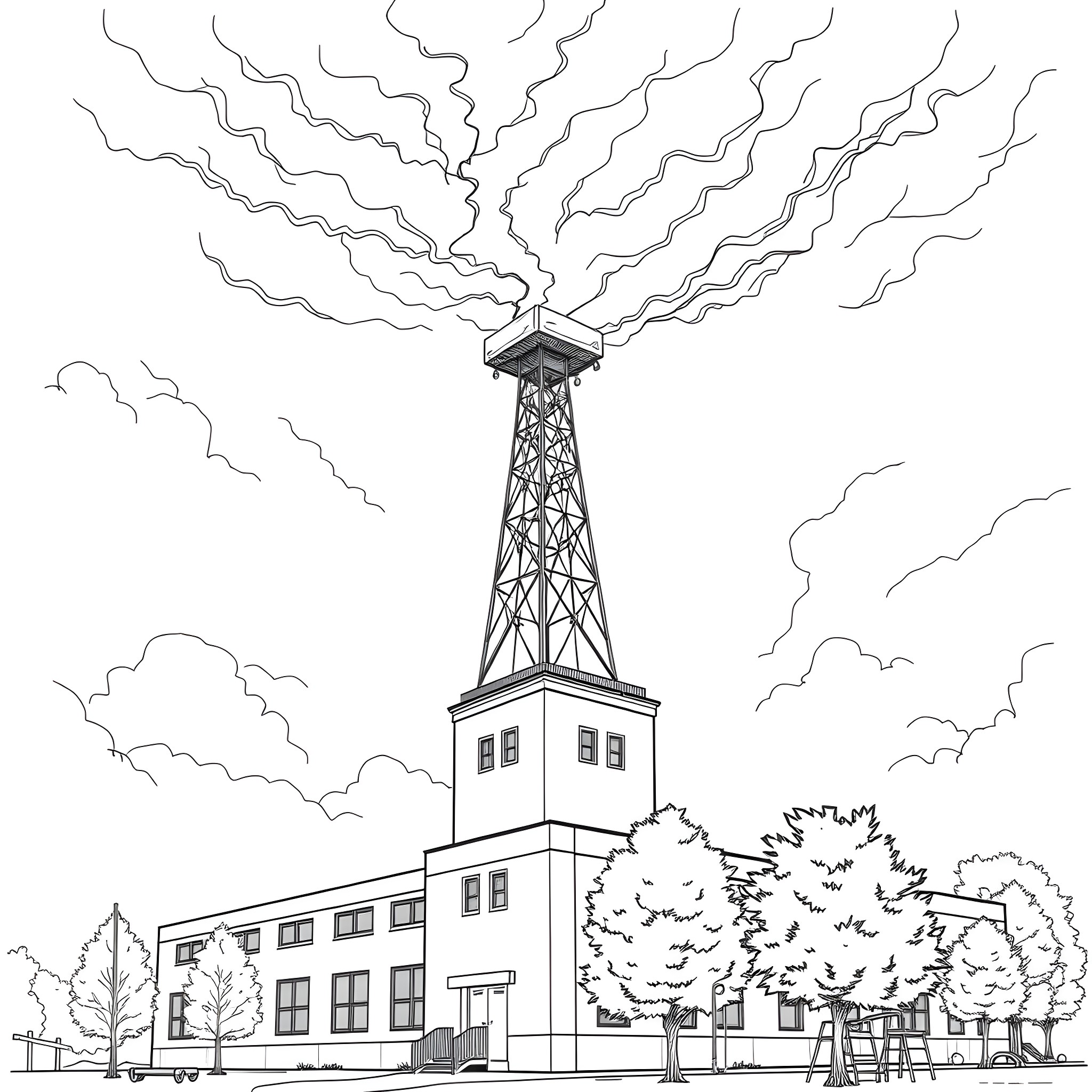 Best Tornado Siren Coloring Pages (Free Printable PDF)