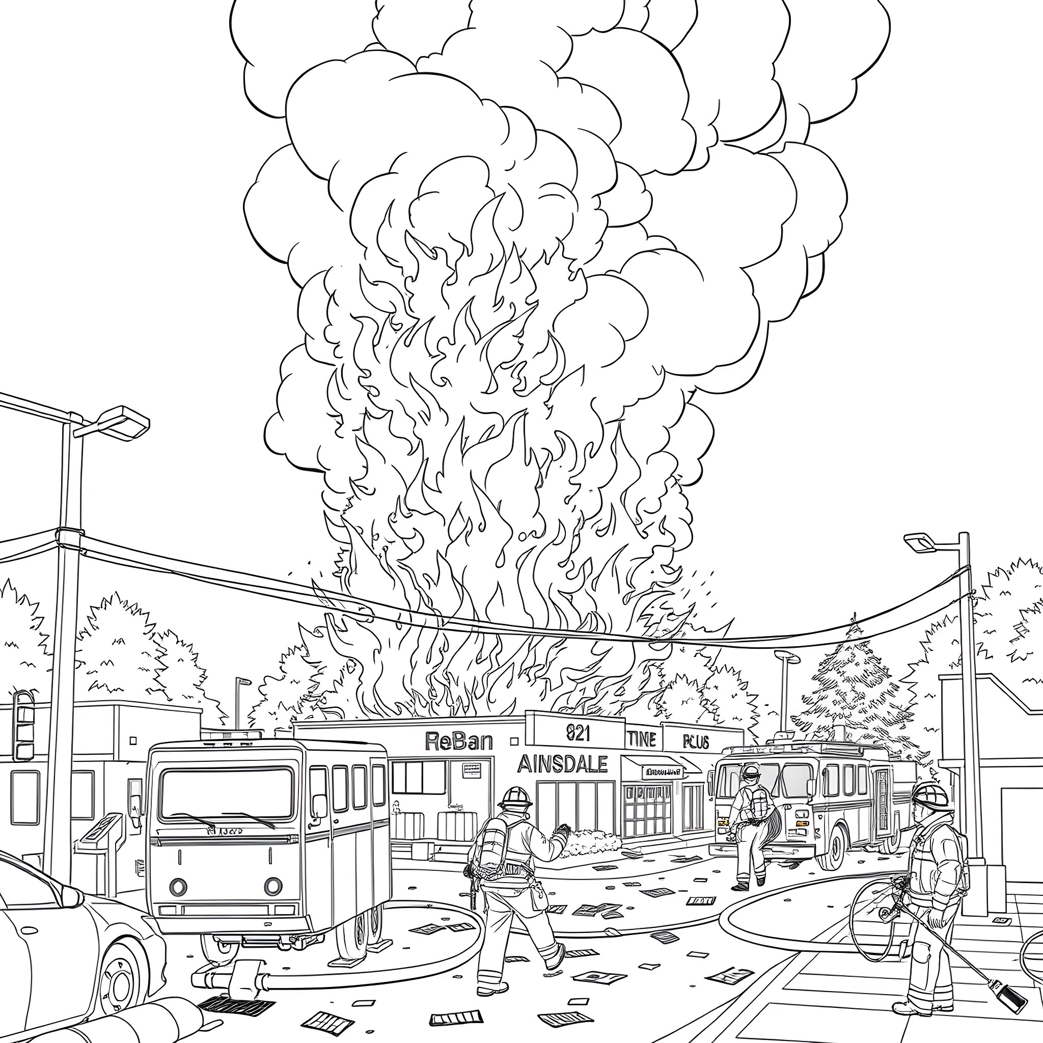 Best Fire Coloring Pages (Free Printable PDF)