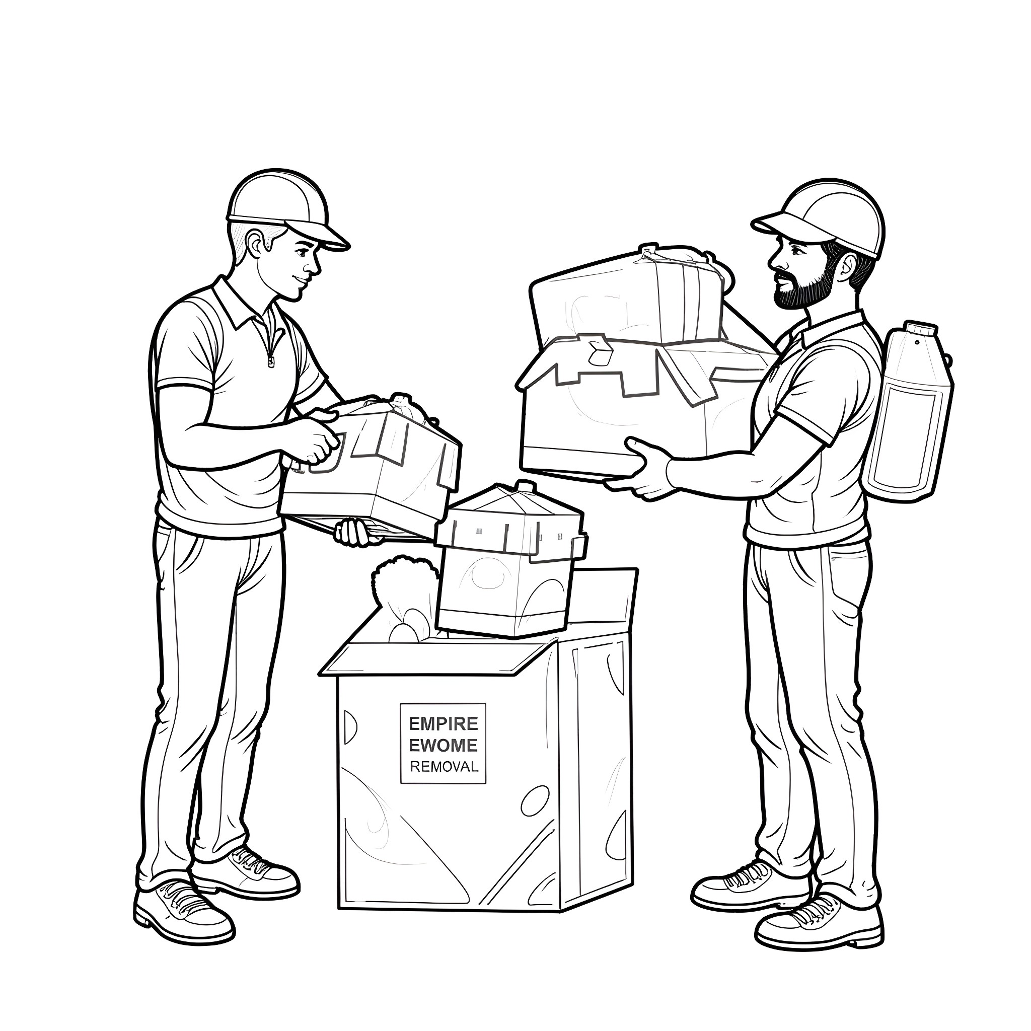 3 Best Junk Coloring Pages (Free Printable PDFs)