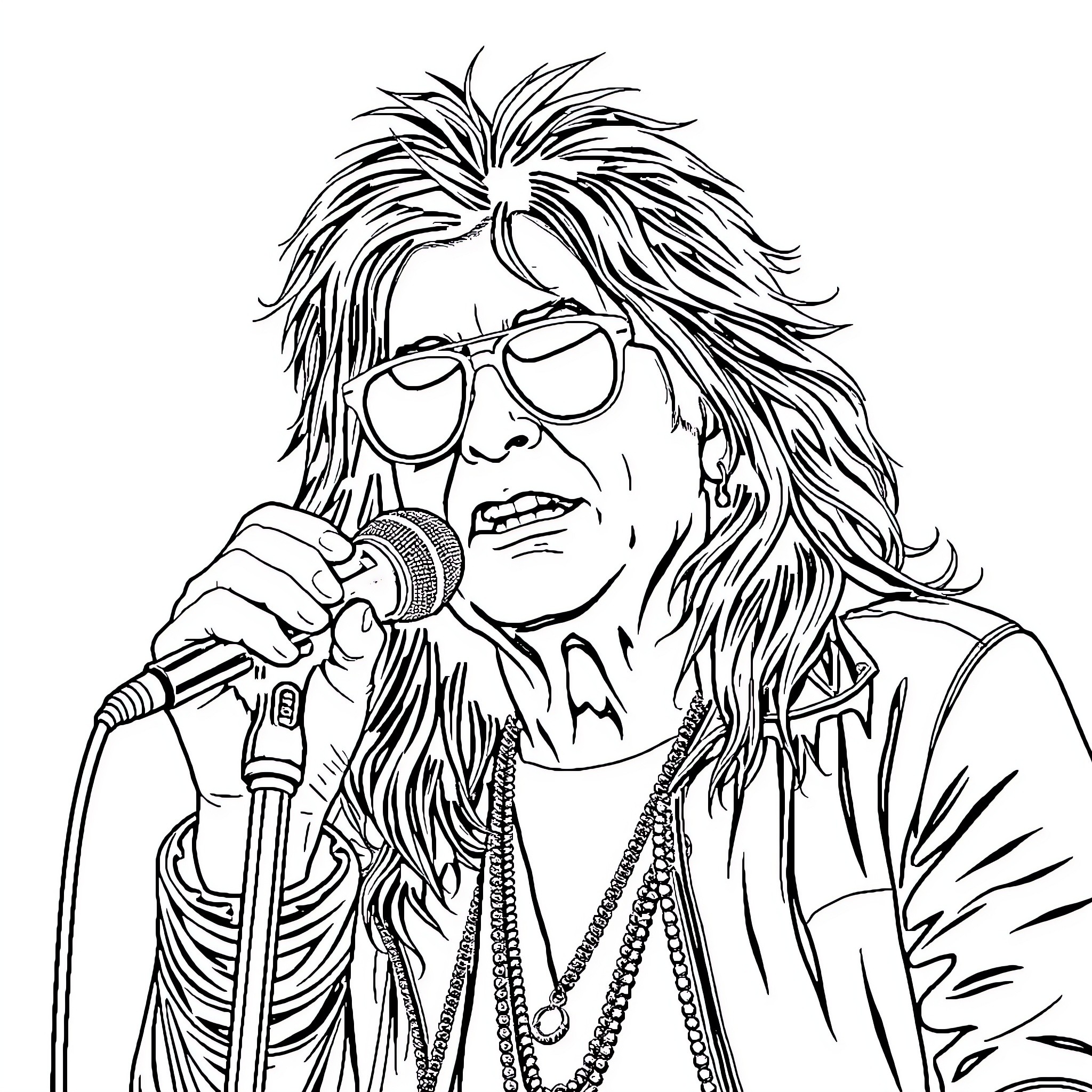 Best Ozzy Osbourne Coloring Pages (Free Printable PDF)