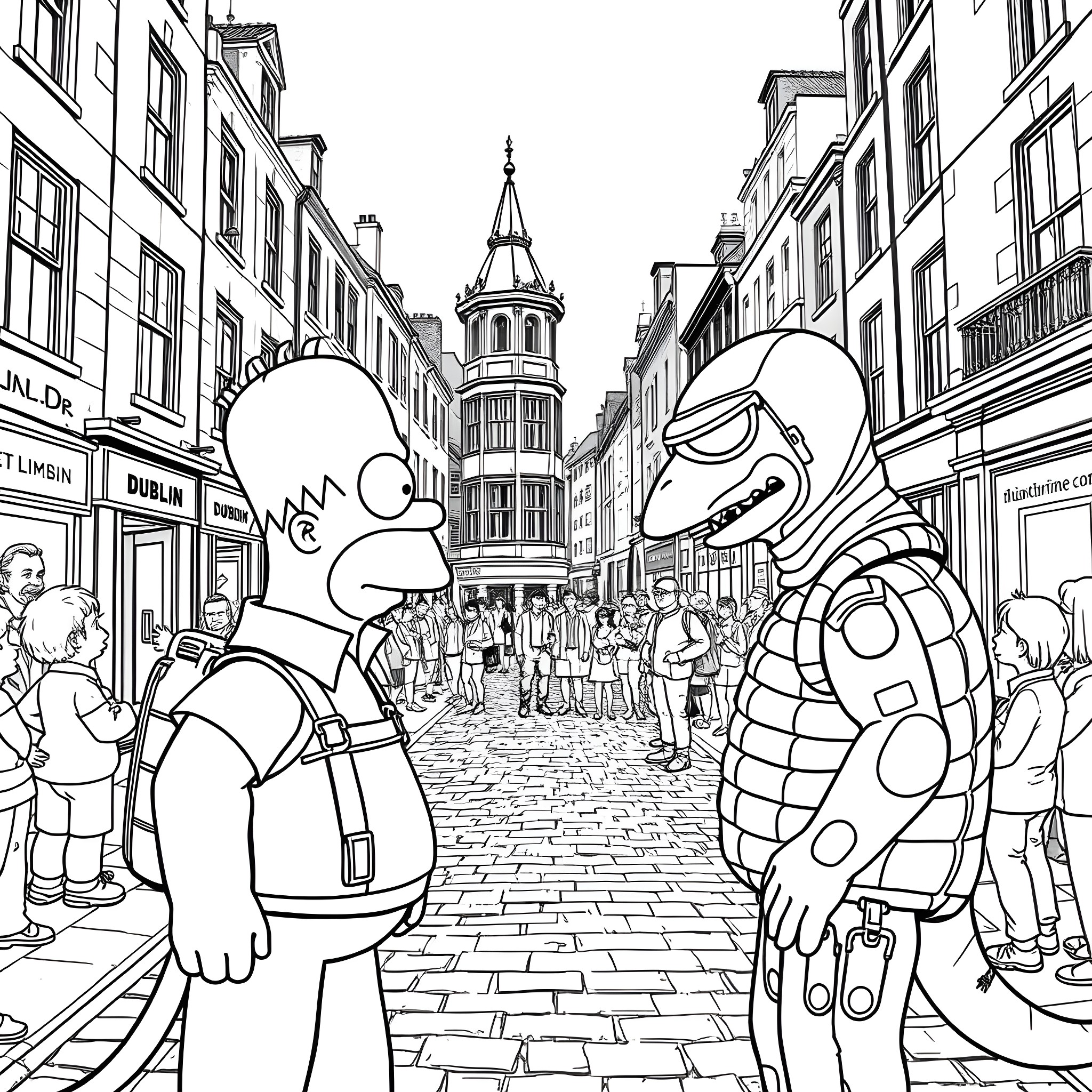112 Best Homer Simpson Coloring Pages (Free Printable PDFs)