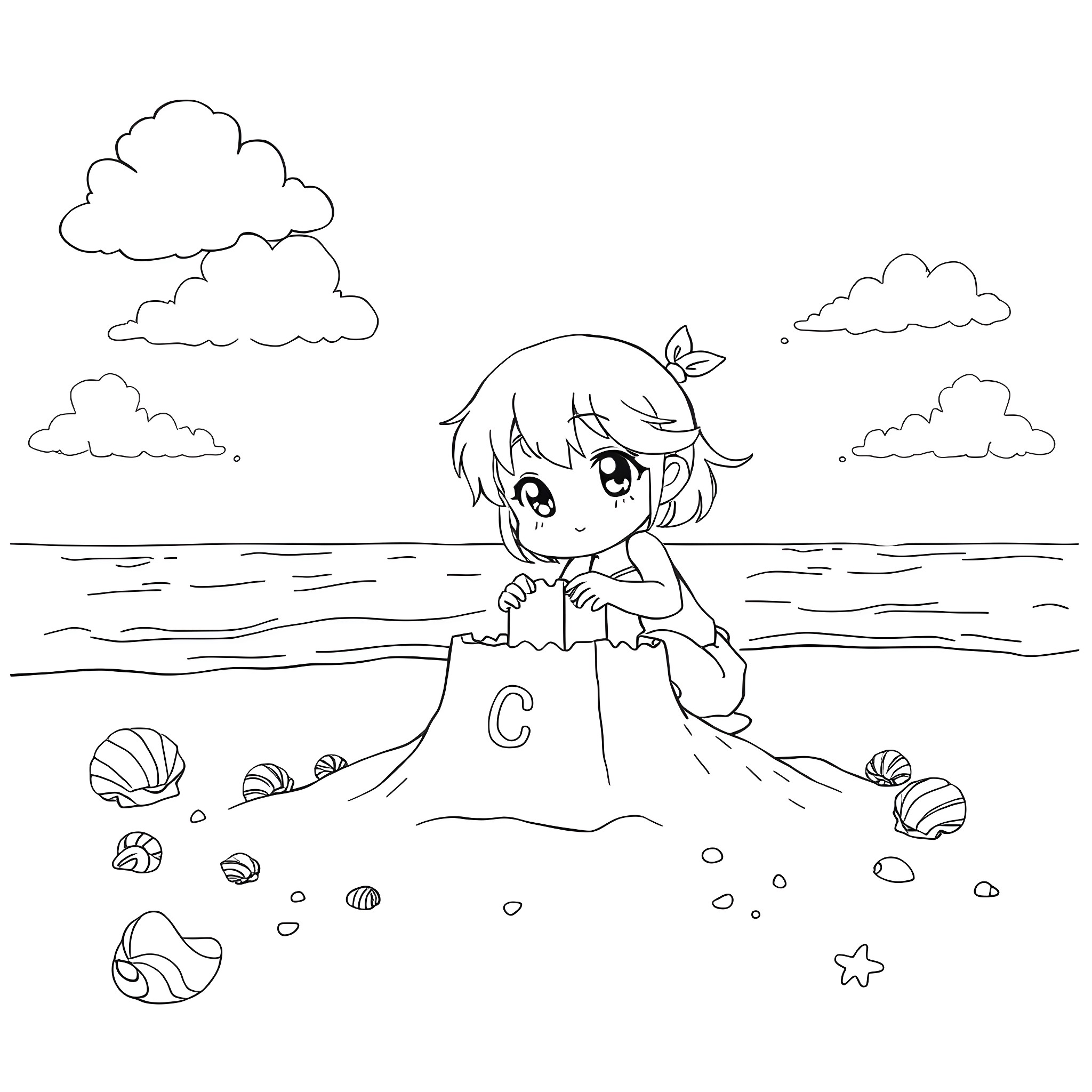 Best Anime Coloring Pages (Free Printable PDF)