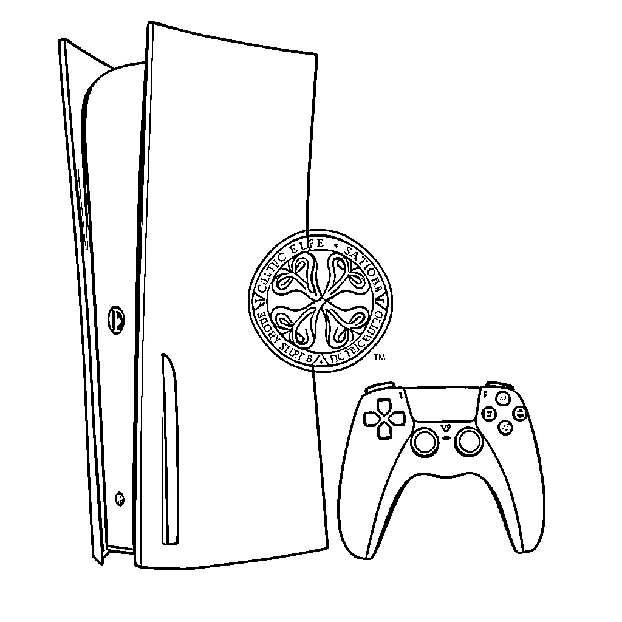 Best PS5 Coloring Pages (Free Printable PDF)