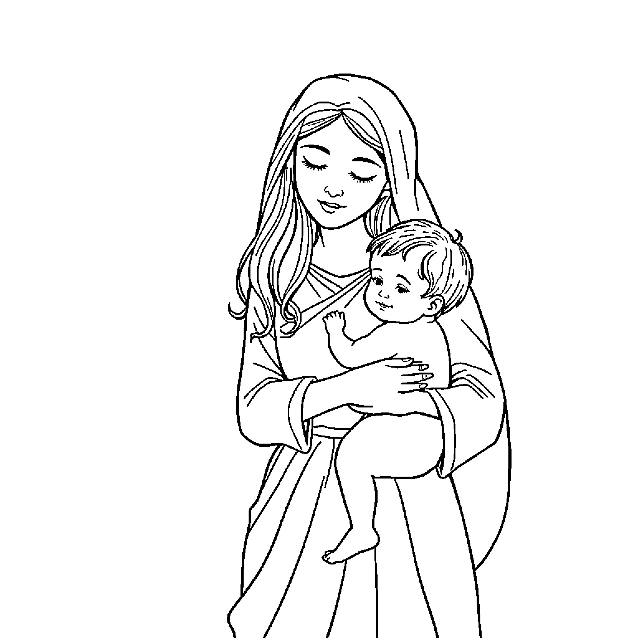 Best Mom Coloring Pages (Free Printable PDF)