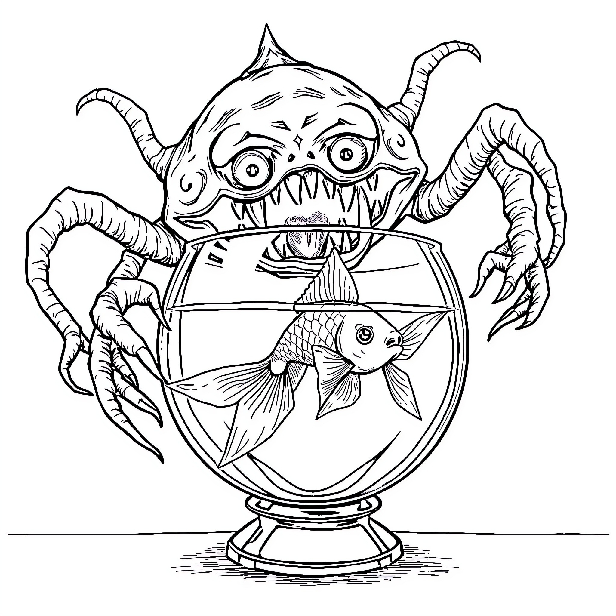 Best Beholder Coloring Pages (Free Printable PDF)