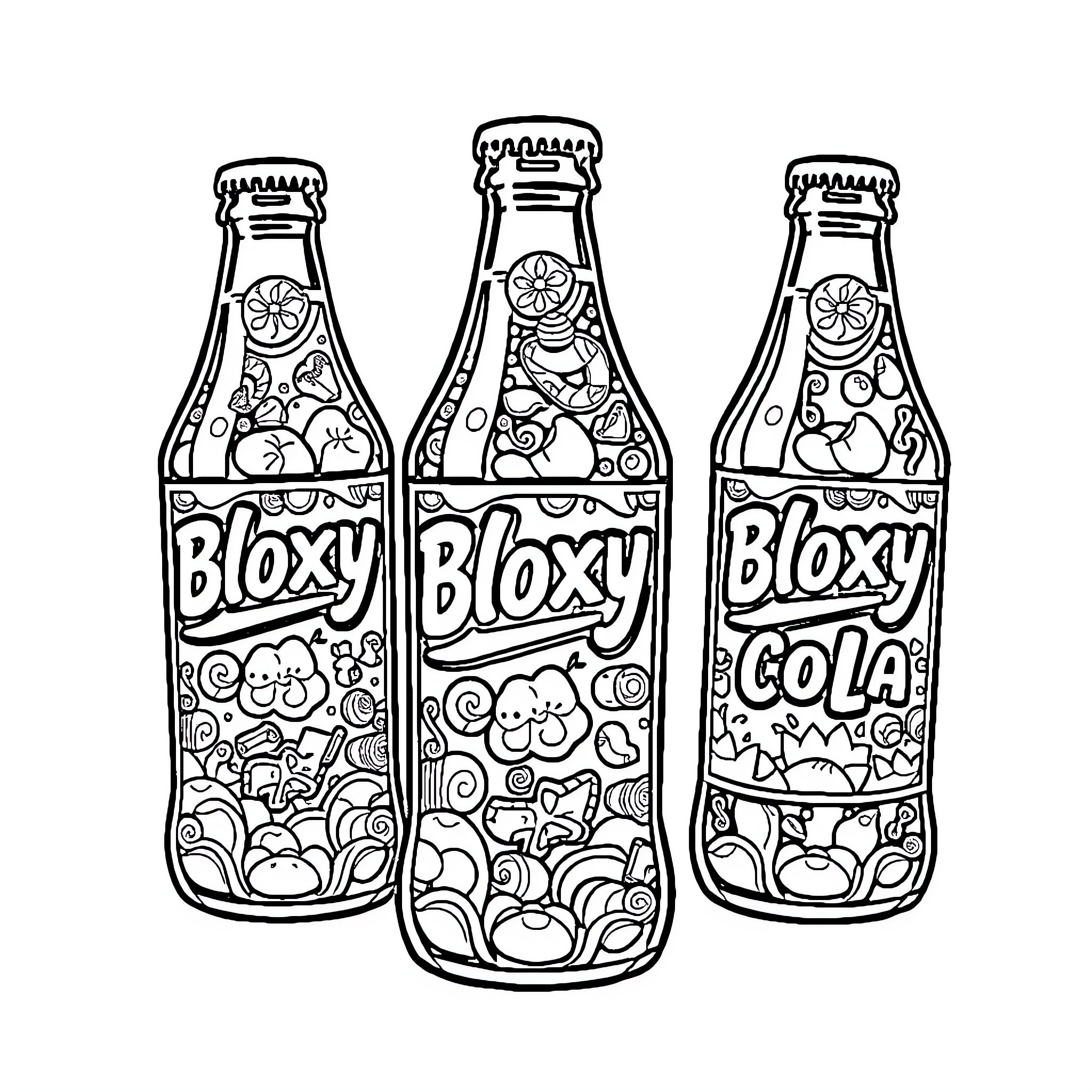 Best Bloxy Cola Coloring Pages (Free Printable PDF)