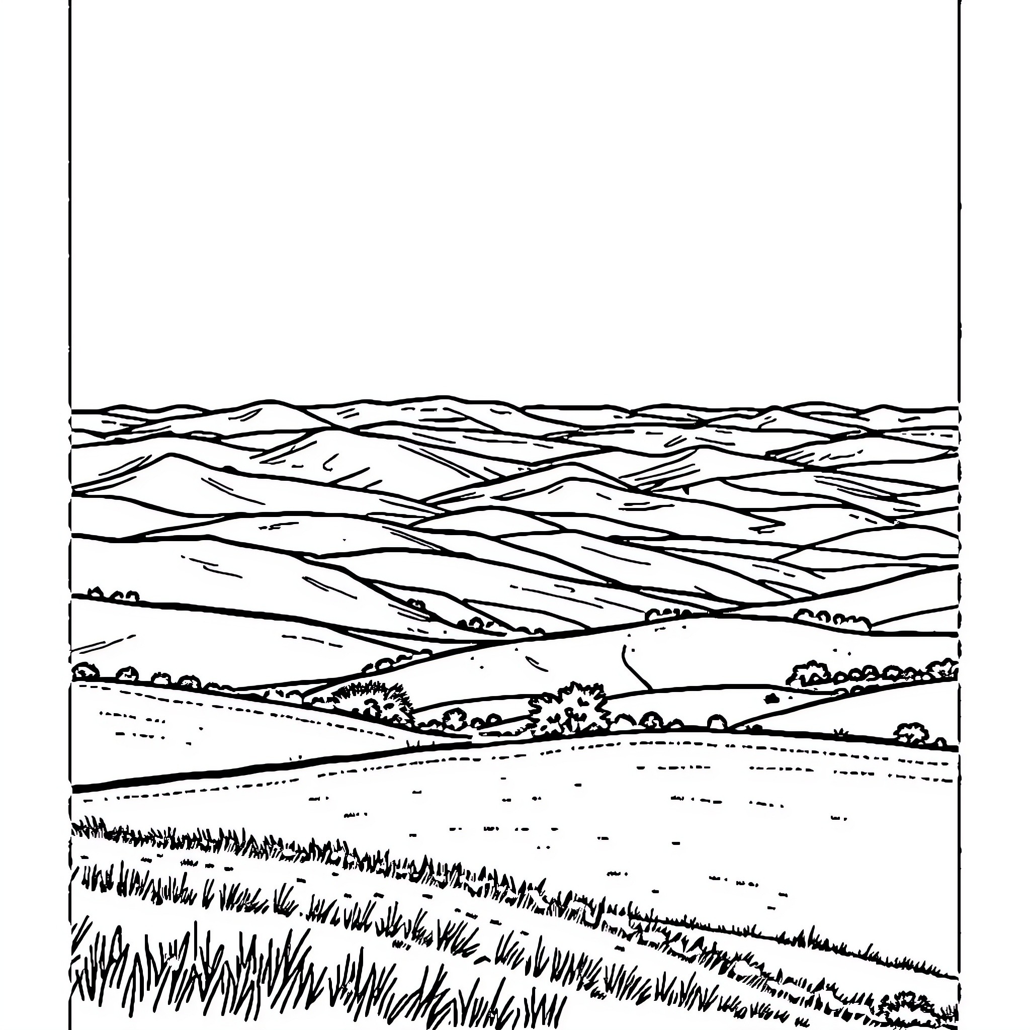 103 Best Landscape Coloring Pages (Free Printable PDFs)