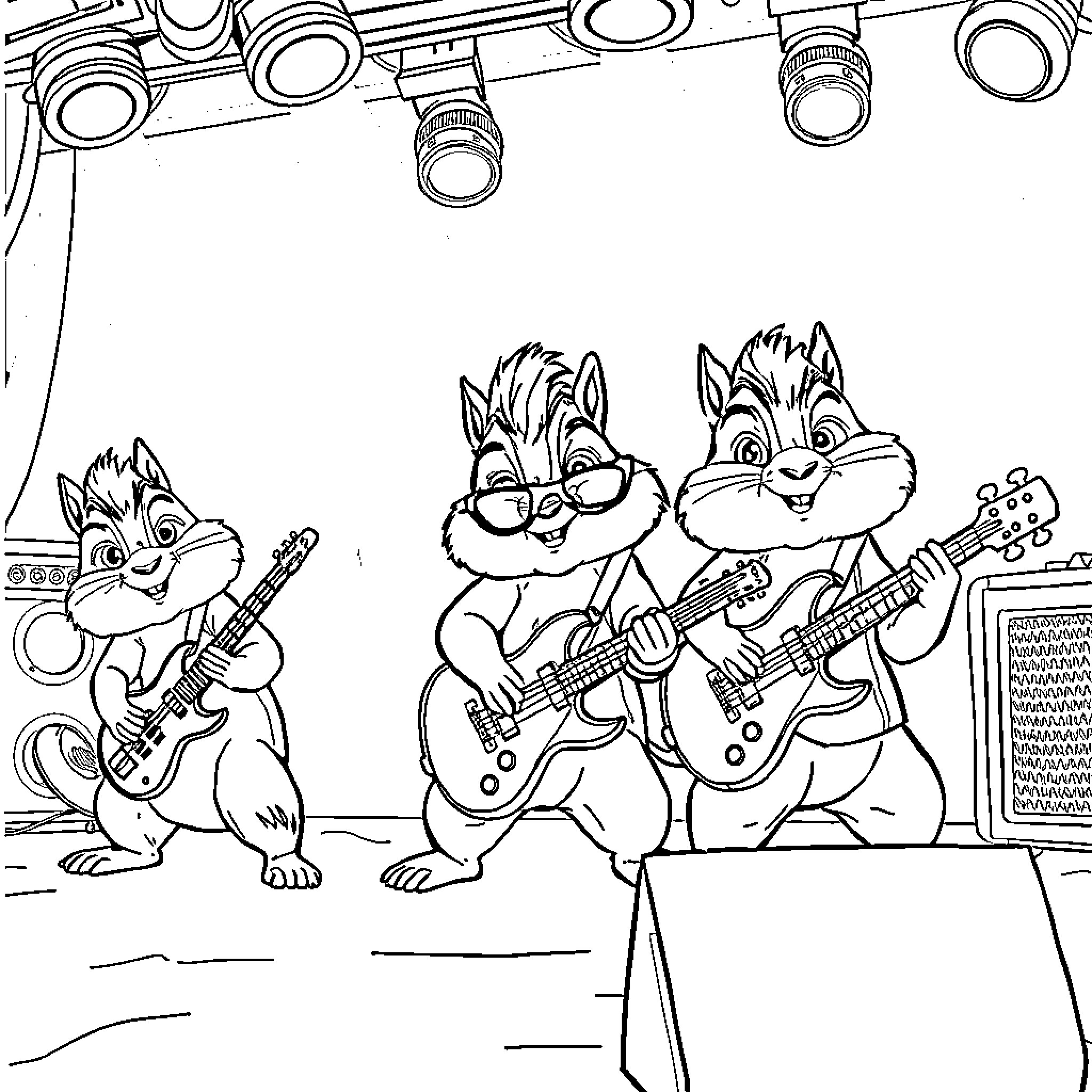 Best Chipmunk Coloring Pages (Free Printable PDF)