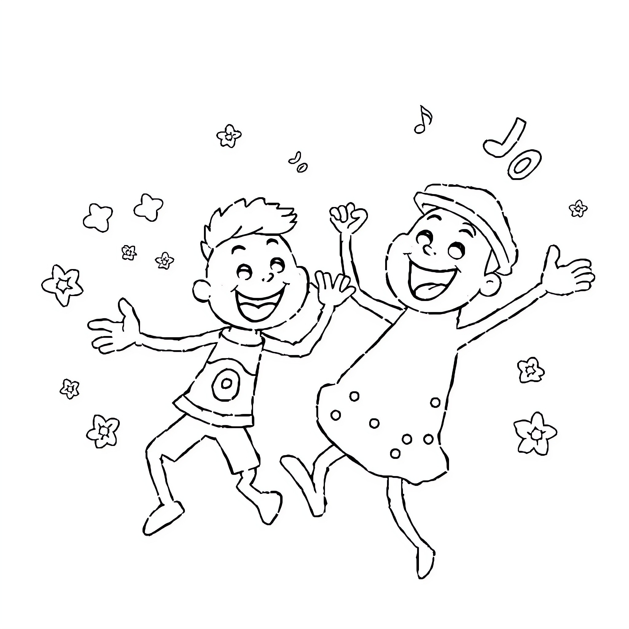 Best Dan Da Dan Coloring Pages (Free Printable PDF)
