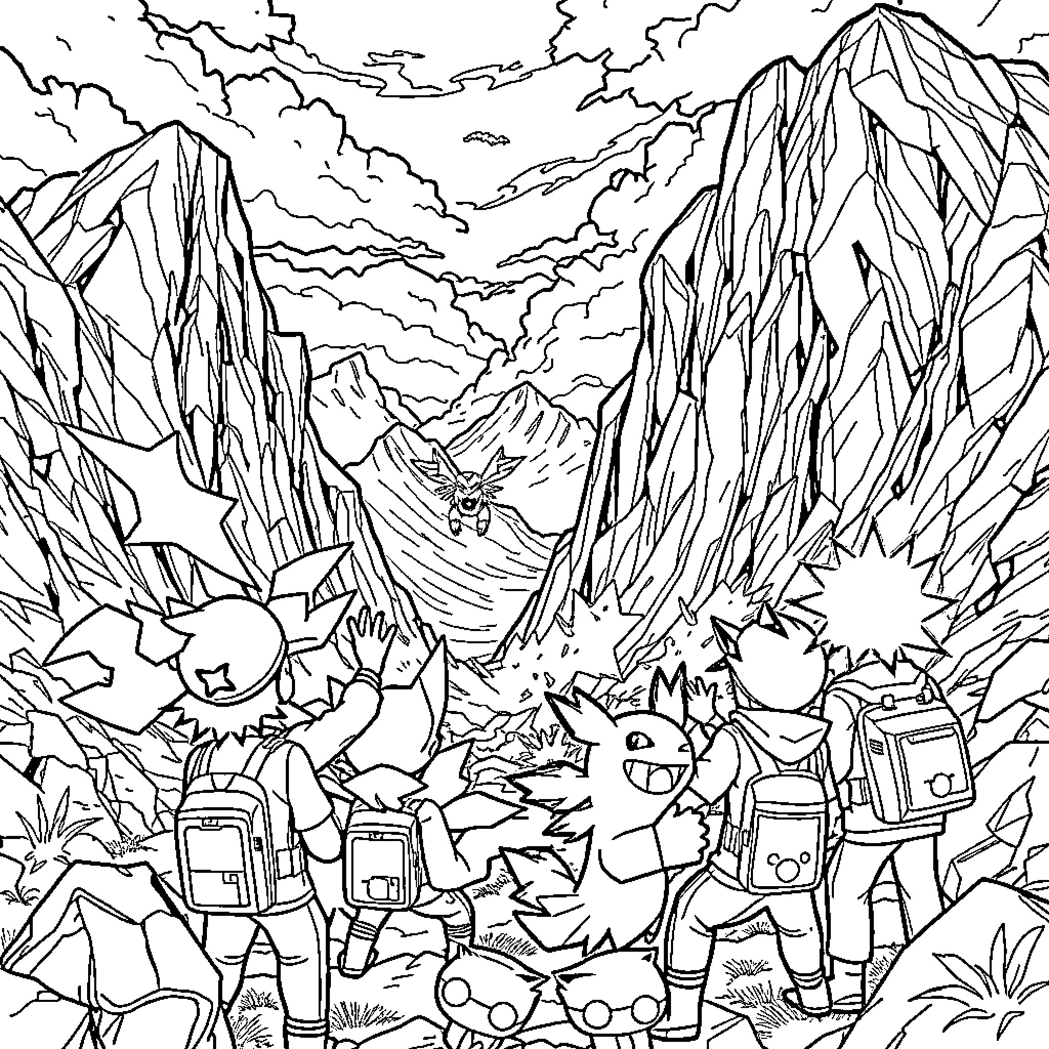 Best Pokémon Coloring Pages (Free Printable PDF)