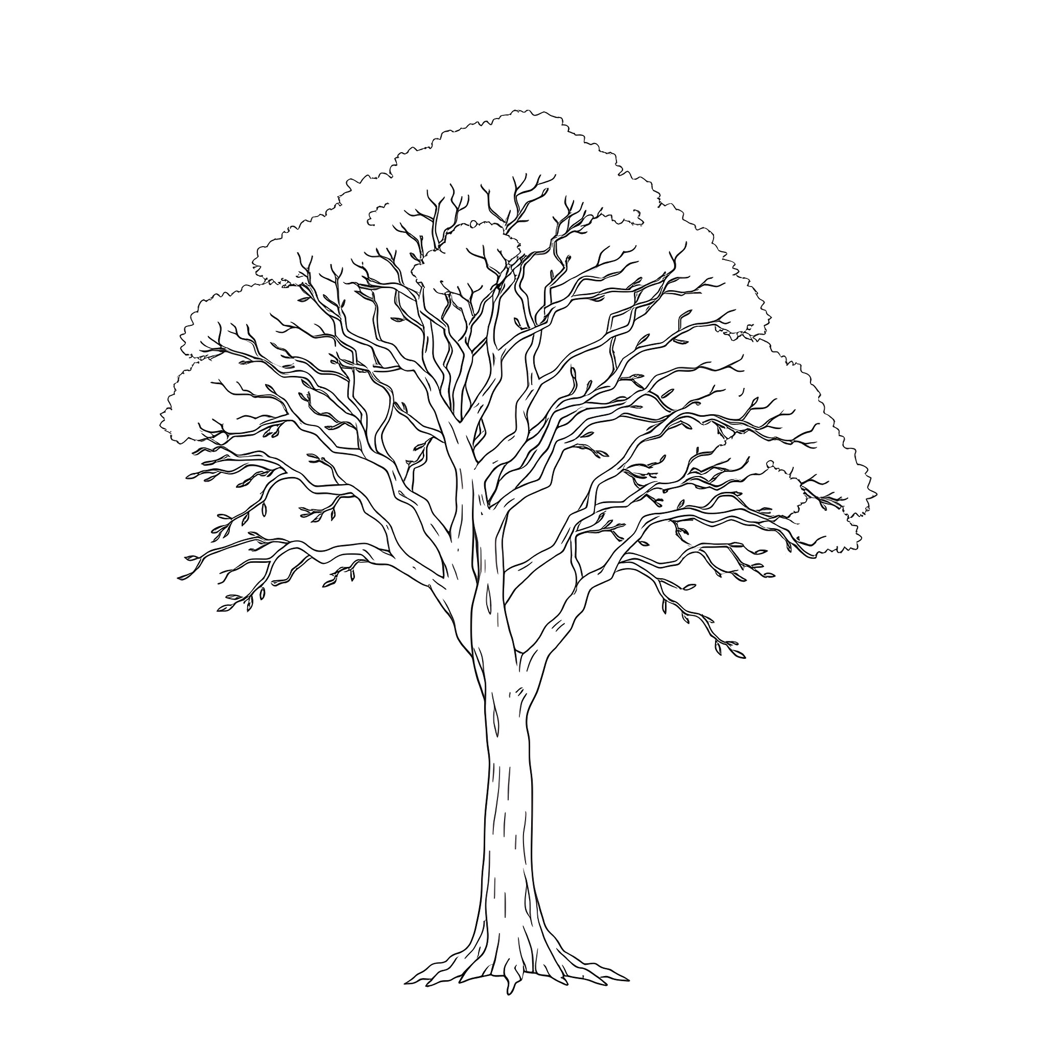 Best Tree Coloring Pages (Free Printable PDF)