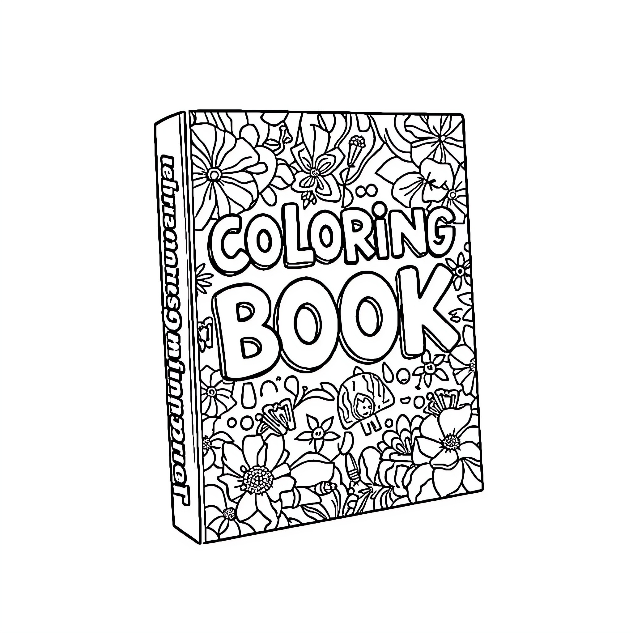 Best Book Cover Coloring Pages (Free Printable PDF)