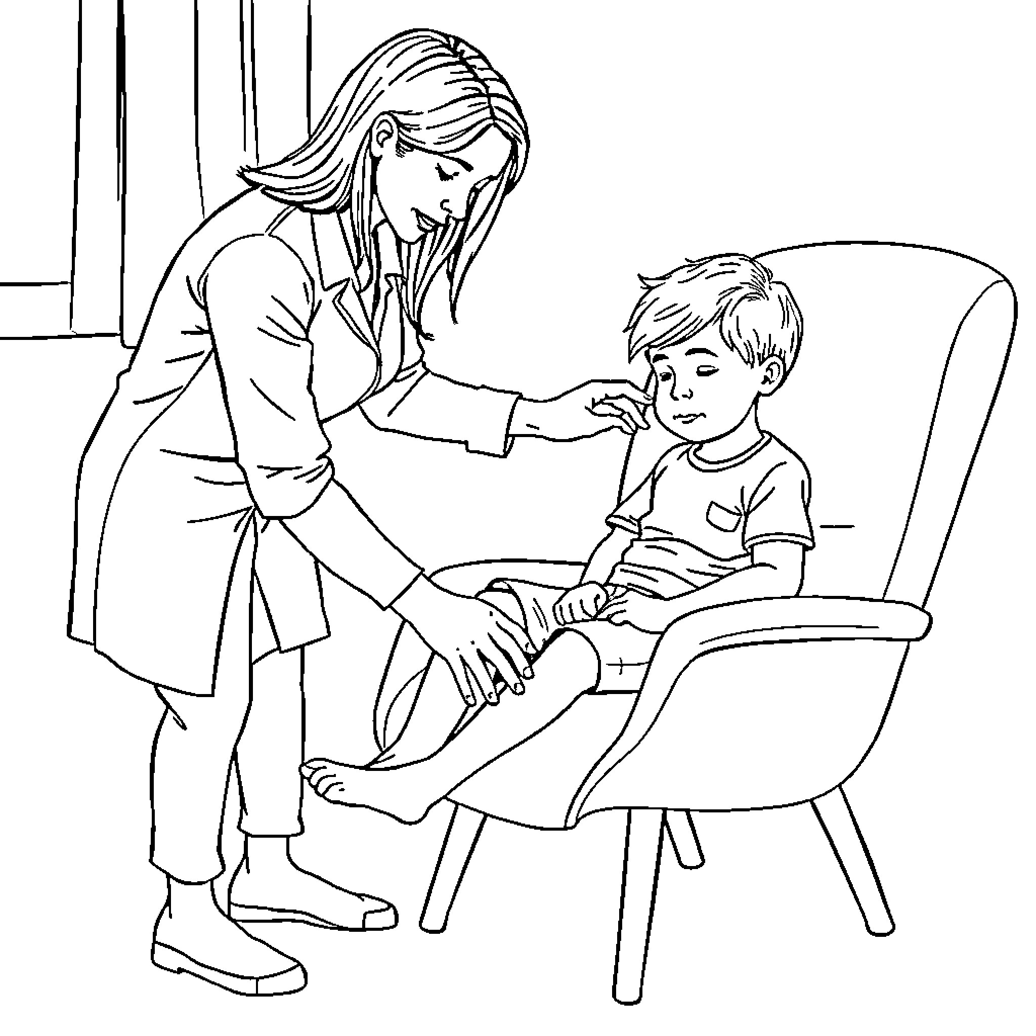 Best Physiotherapist Coloring Pages (Free Printable PDF)