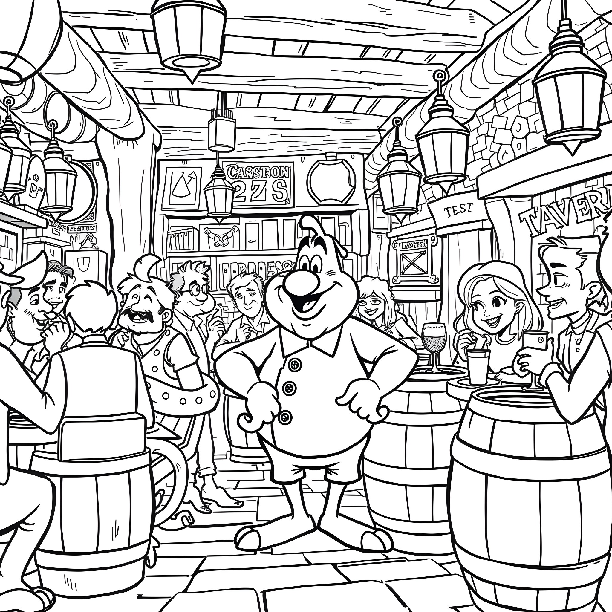 9 Best Lefou Coloring Pages (Free Printable PDFs)