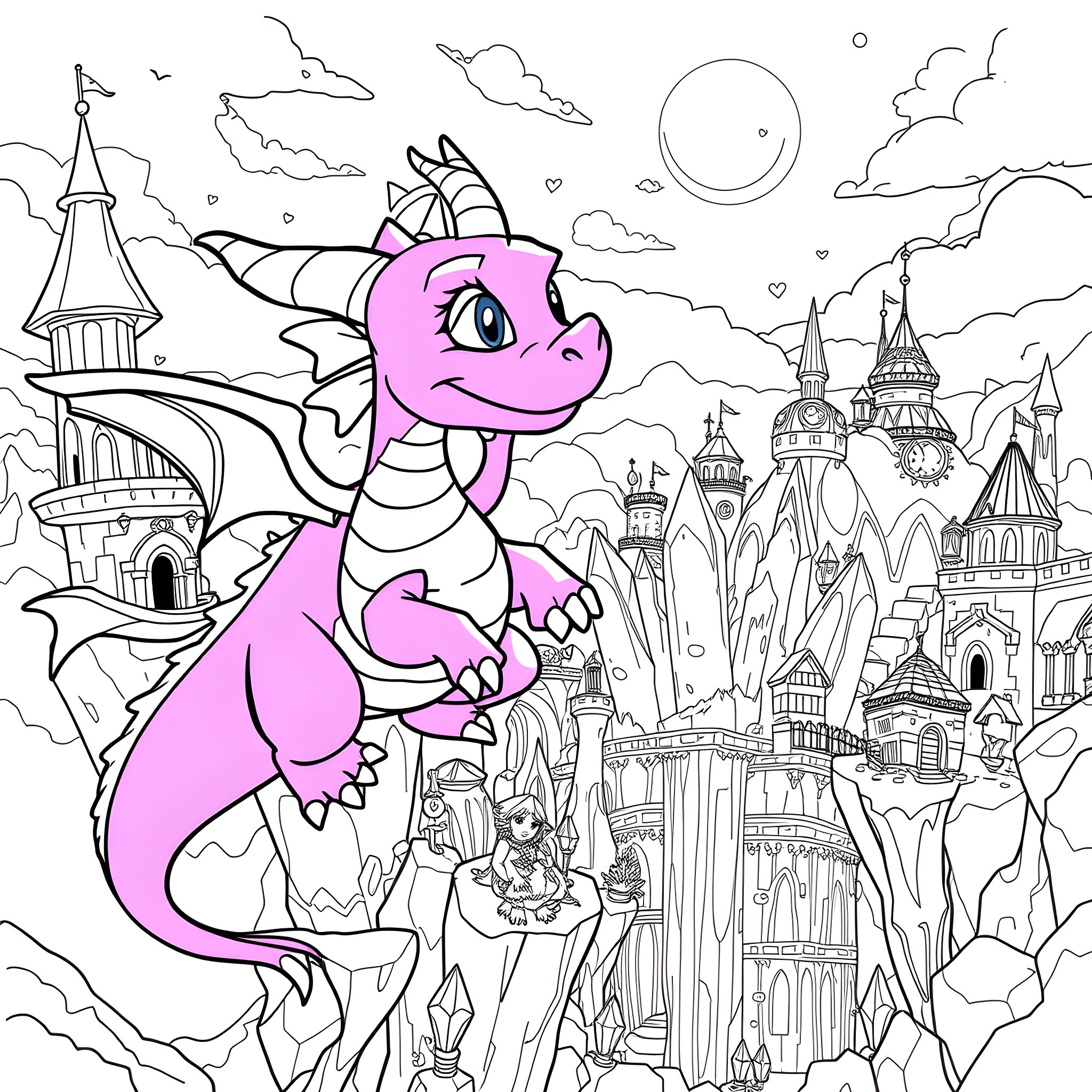Best Spyro Coloring Pages (Free Printable PDF)