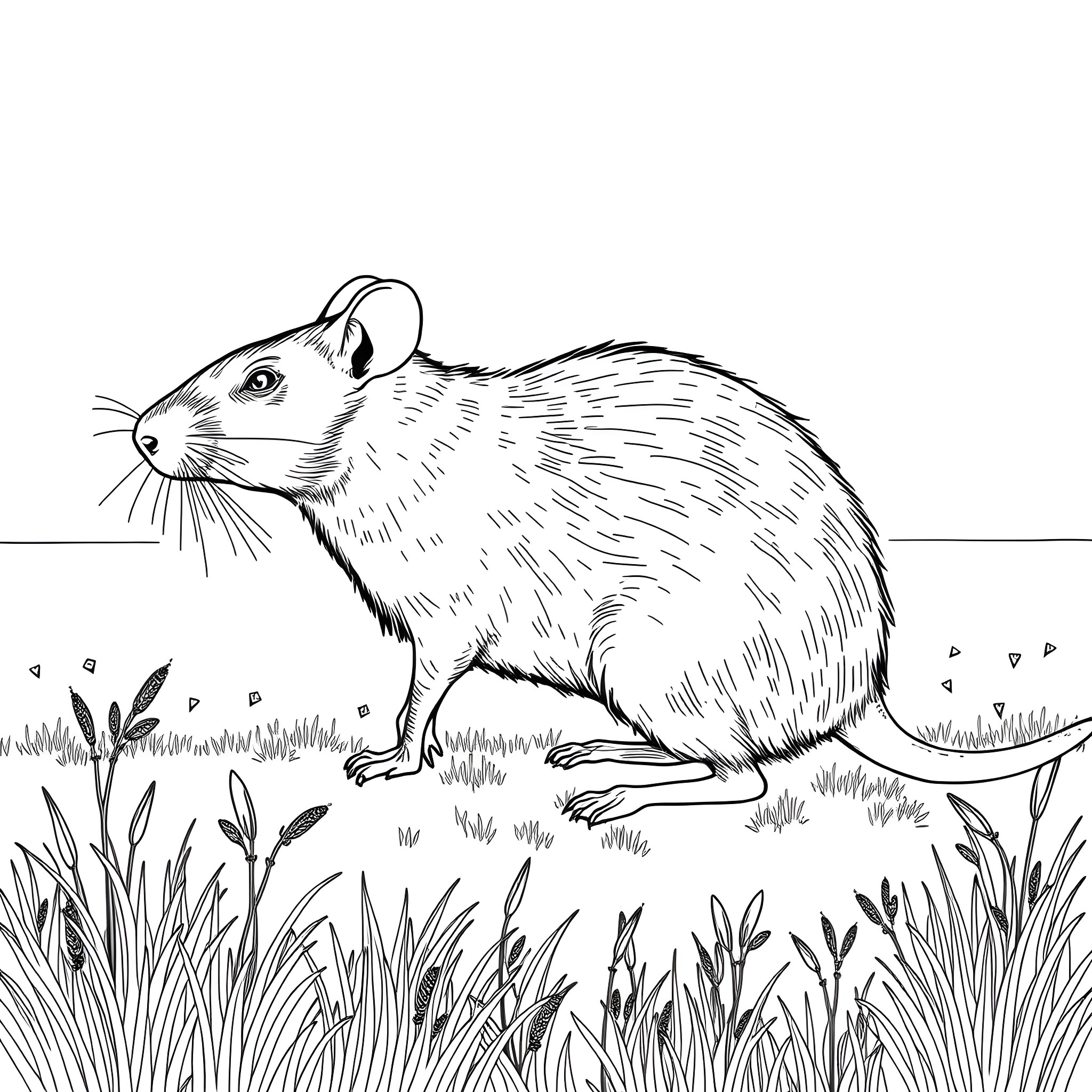 Best Rat Coloring Pages (Free Printable PDF)