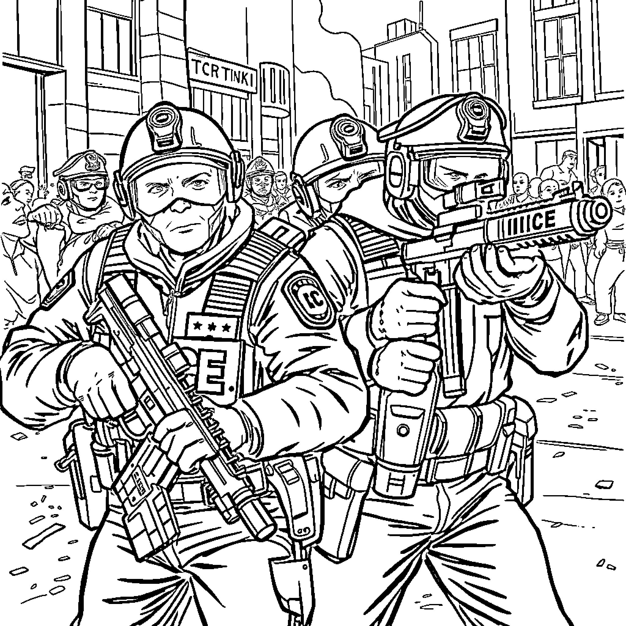 Best Ice Agent Coloring Pages (Free Printable PDF)
