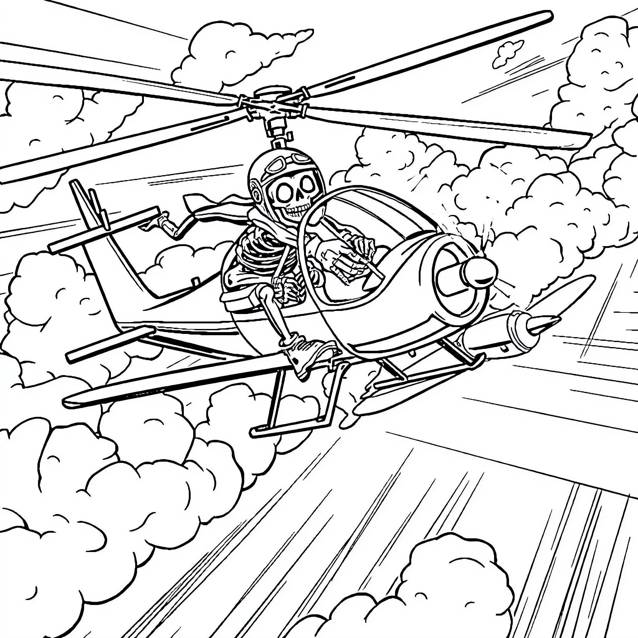 Best Skeleton Coloring Pages (Free Printable PDF)