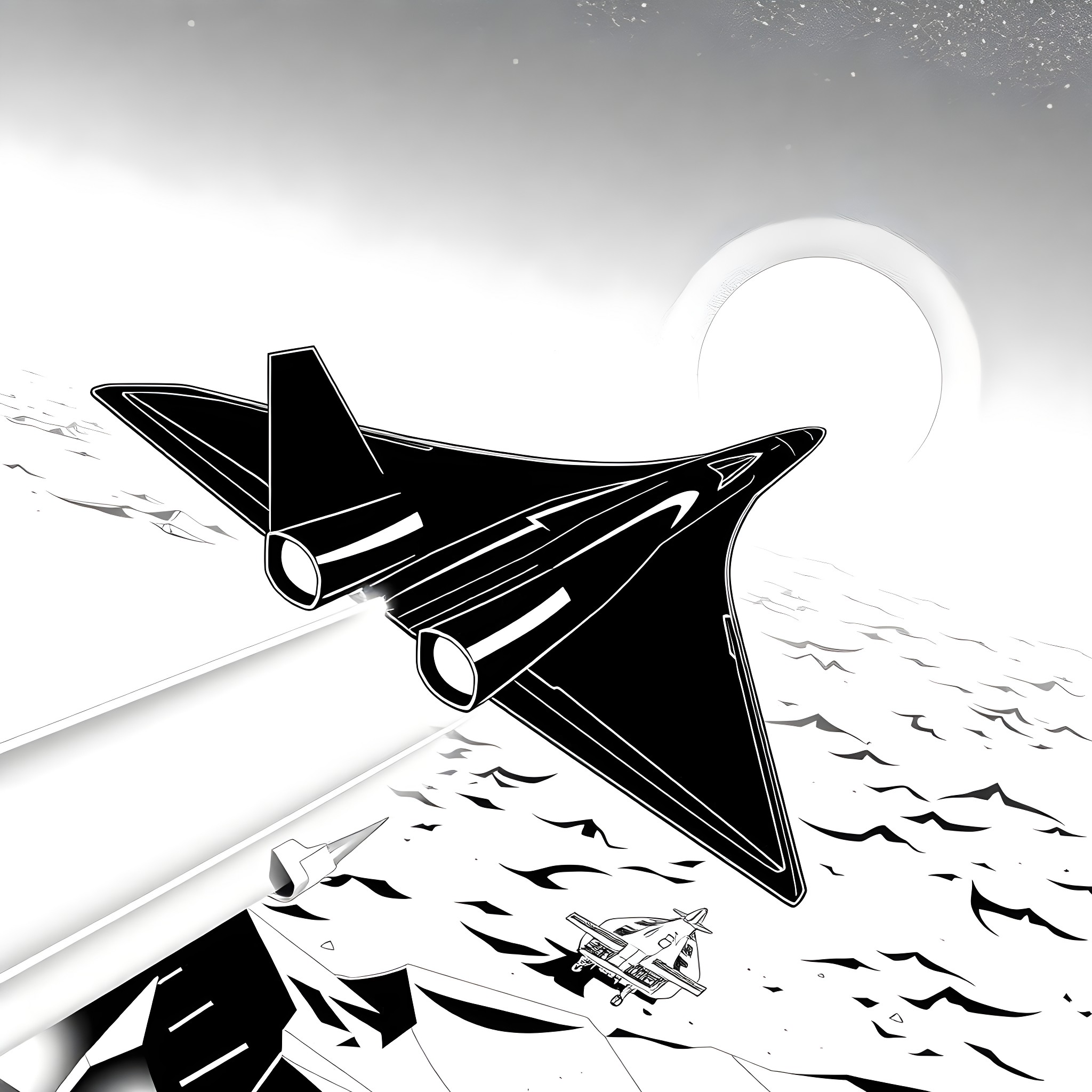 3 Best Lockheed SR-71 Coloring Pages (Free Printable PDFs)