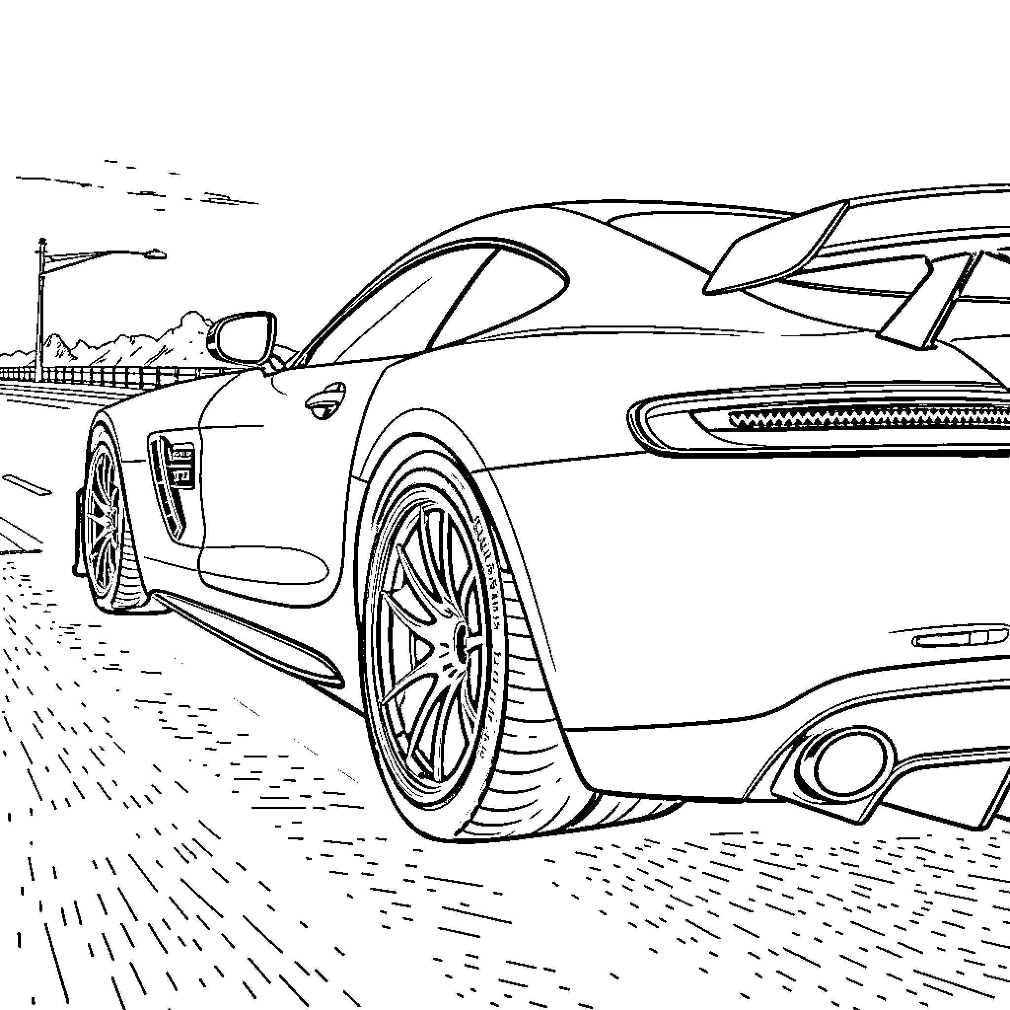 Best Heavy Modified Car Coloring Pages (Free Printable PDF)