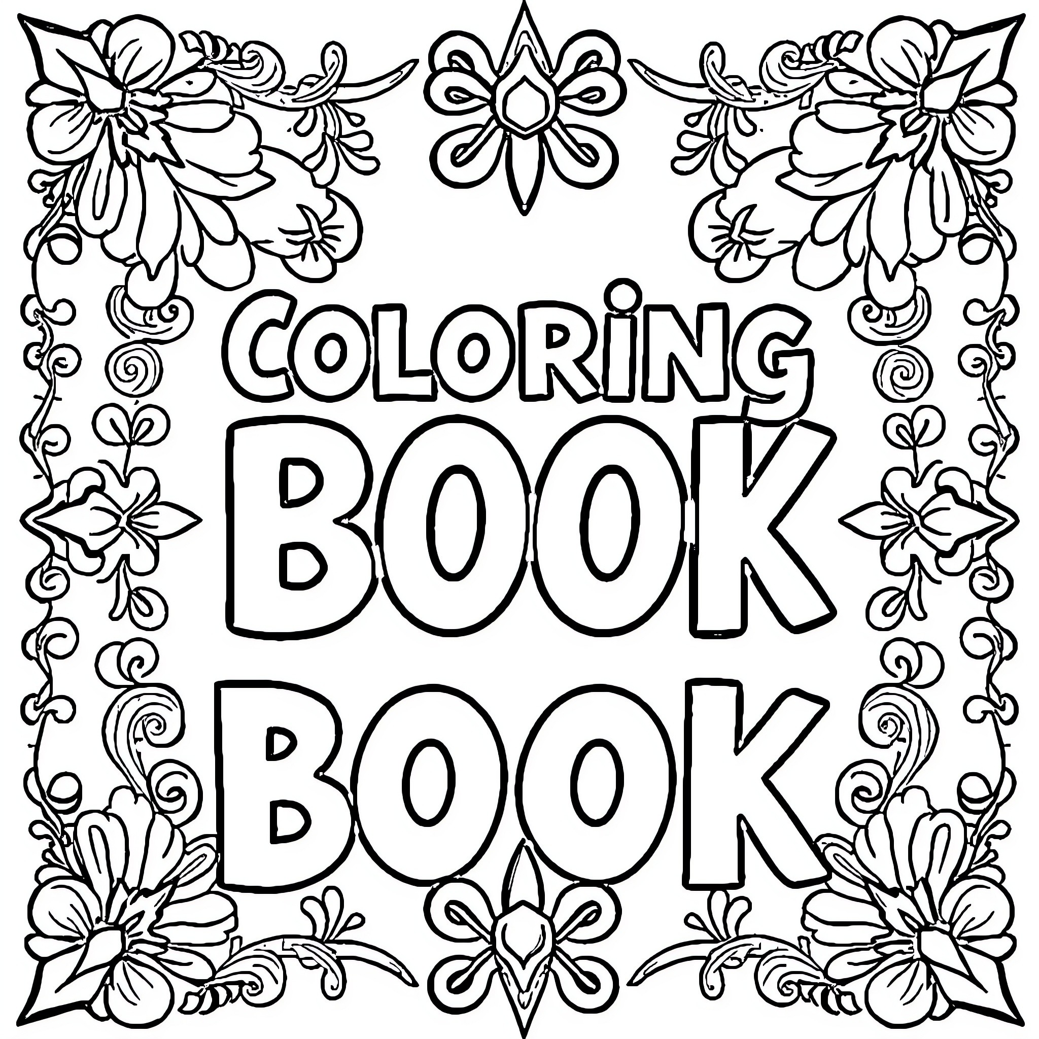 Best Book Coloring Pages (Free Printable PDF)