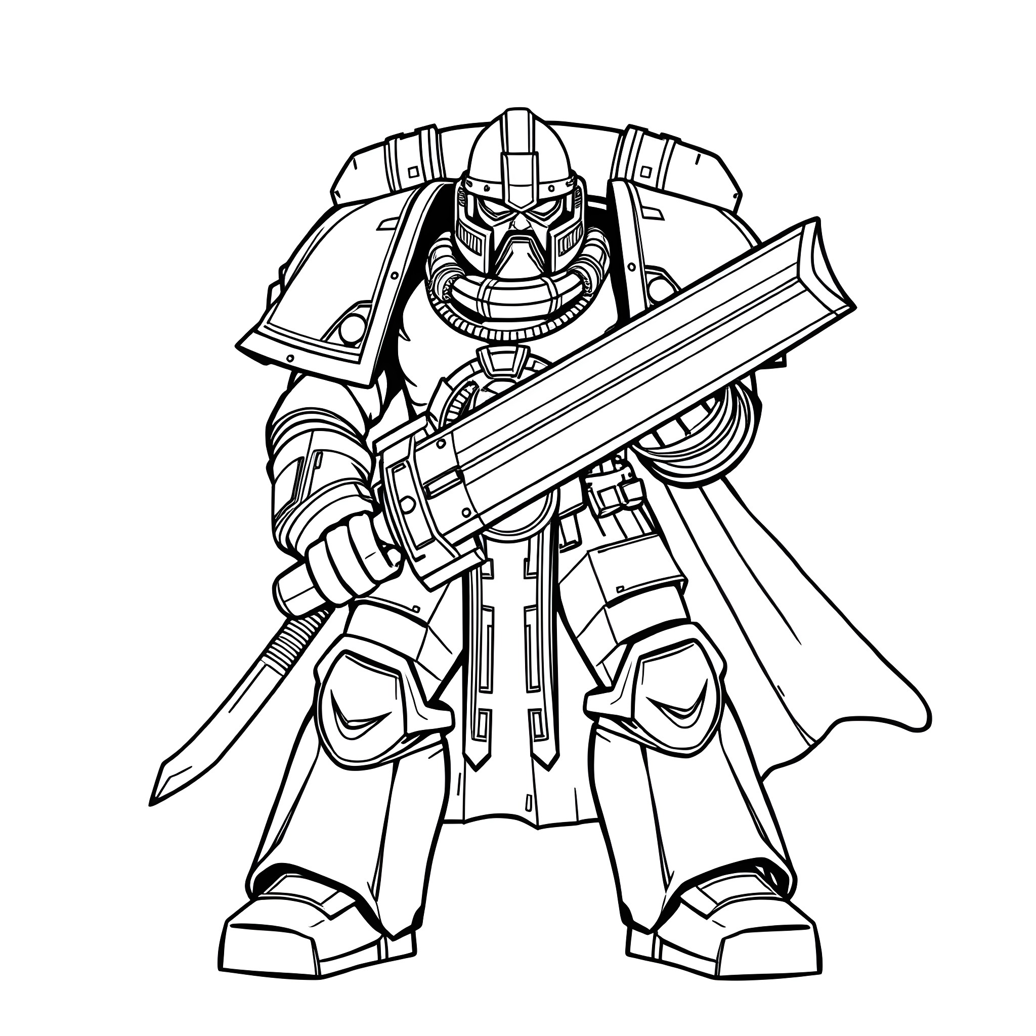 Best Space Marine Coloring Pages (Free Printable PDF)