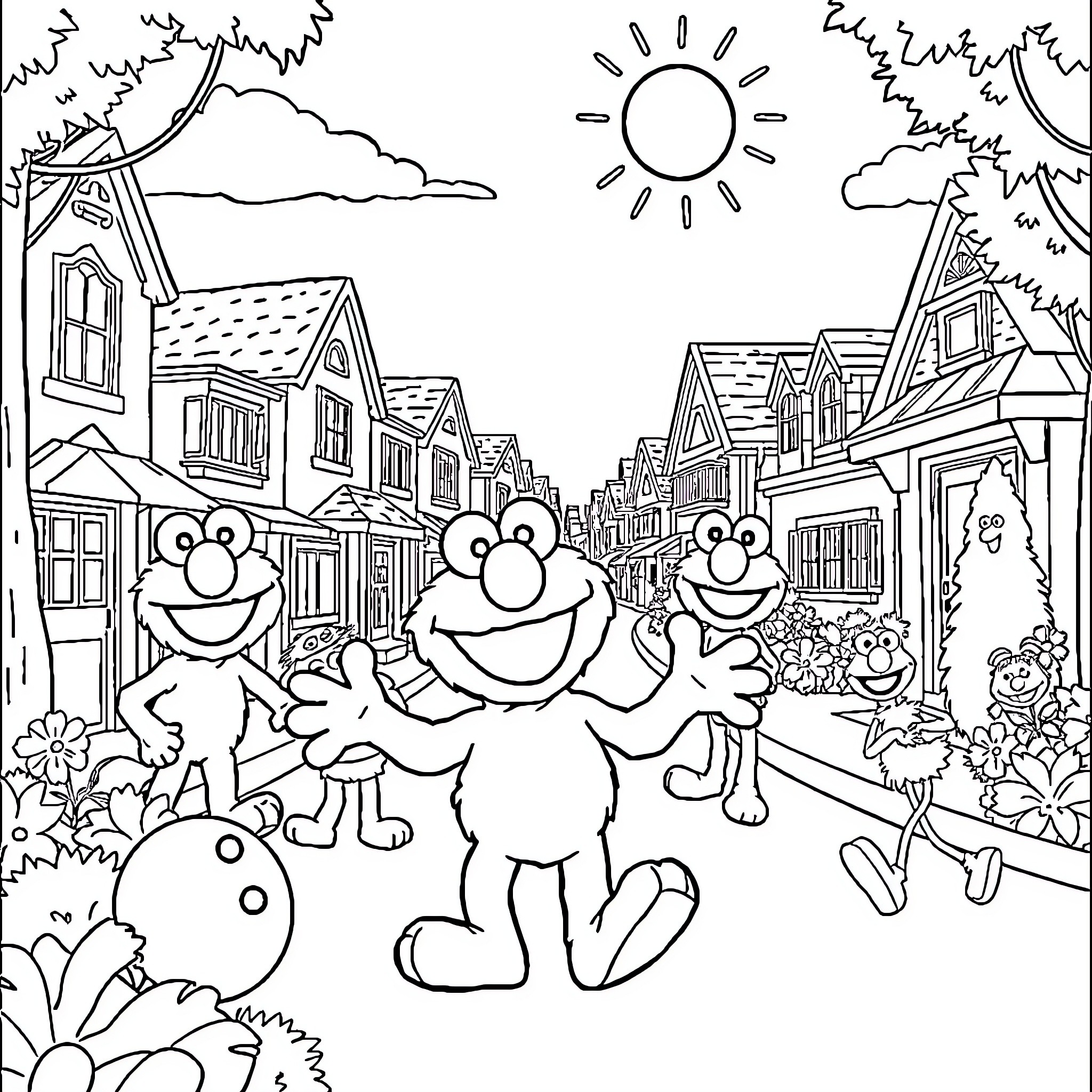 Best Elmo Coloring Pages (Free Printable PDF)