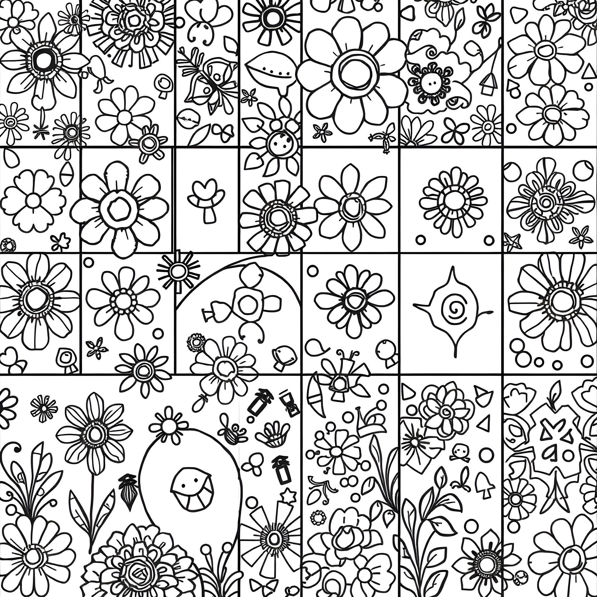 120 Best Patchwork Coloring Pages (Free Printable PDFs)