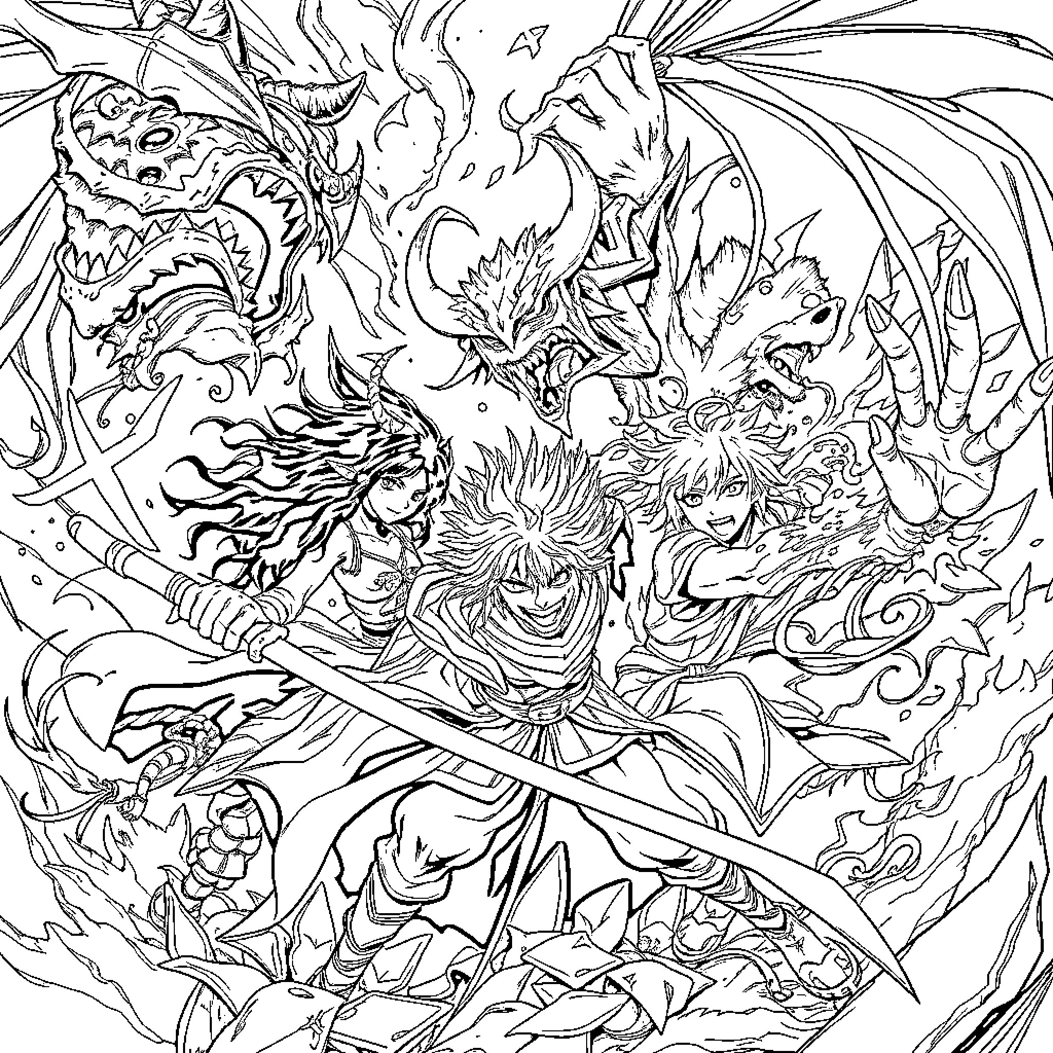 Best Demon Slayer Coloring Pages (Free Printable PDF)