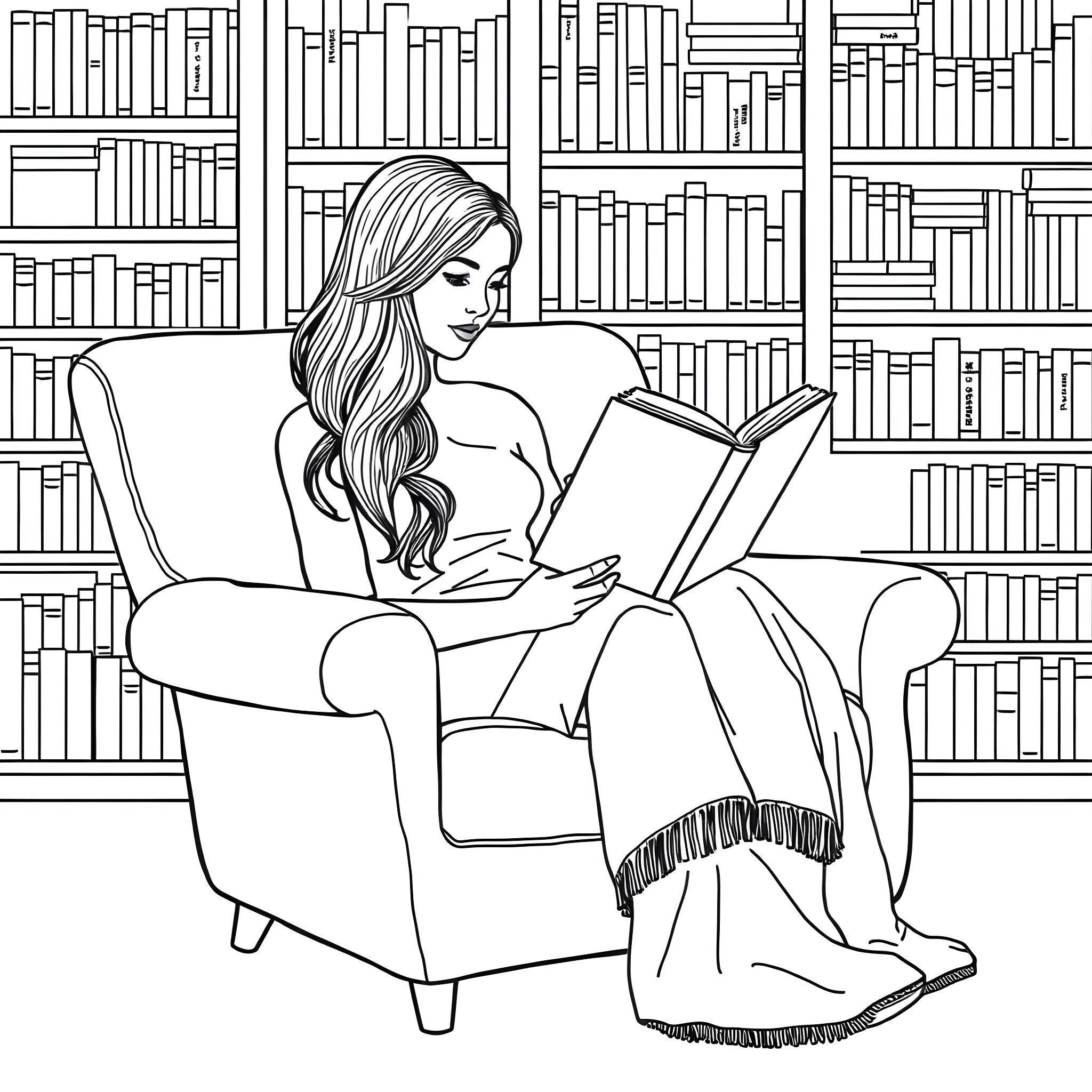 Best Woman Coloring Pages (Free Printable PDF)