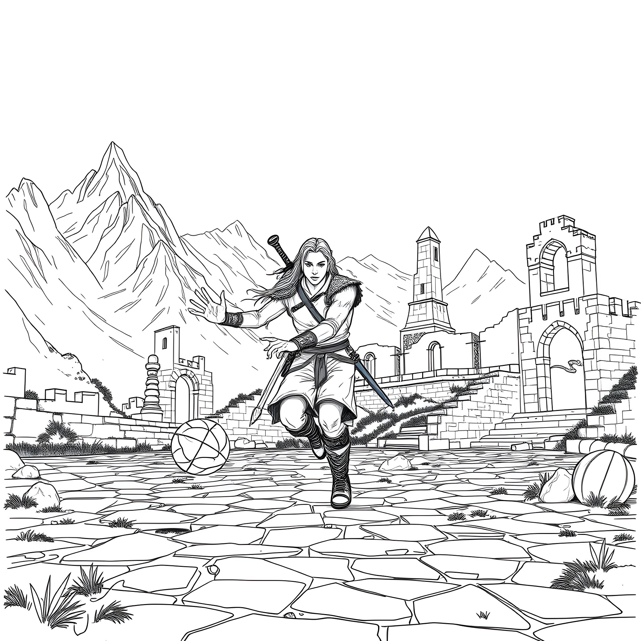 Best Witcher Coloring Pages (Free Printable PDF)