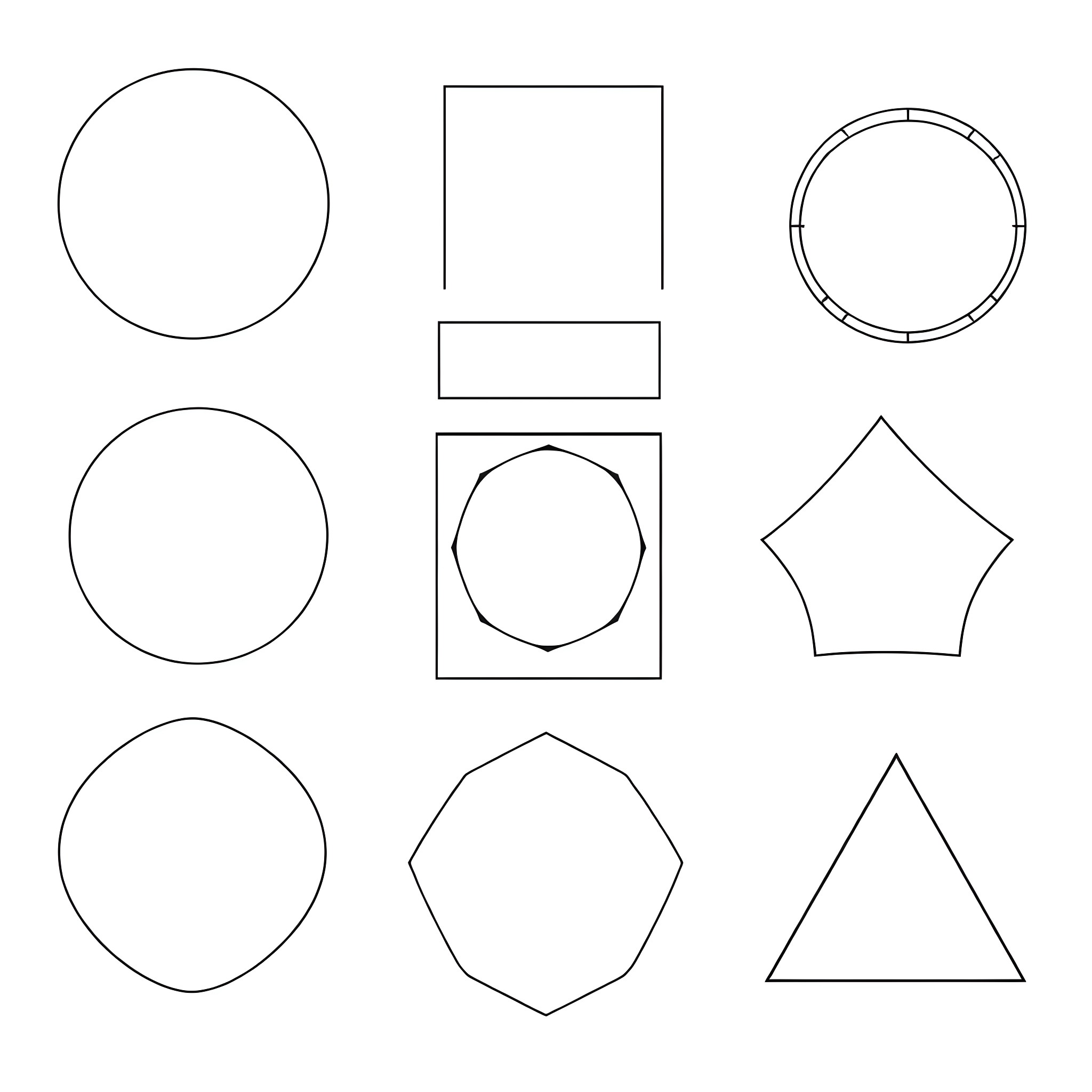 3 Best Shape Coloring Pages (Free Printable PDFs)