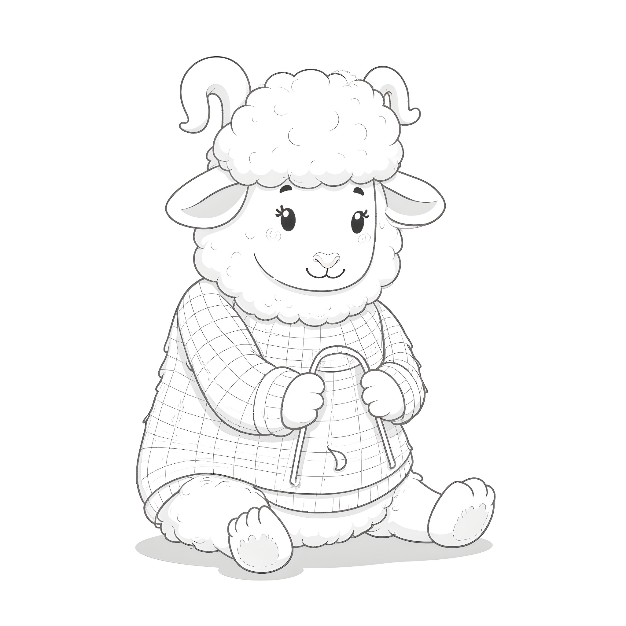Best Sheep Coloring Pages (Free Printable PDF)