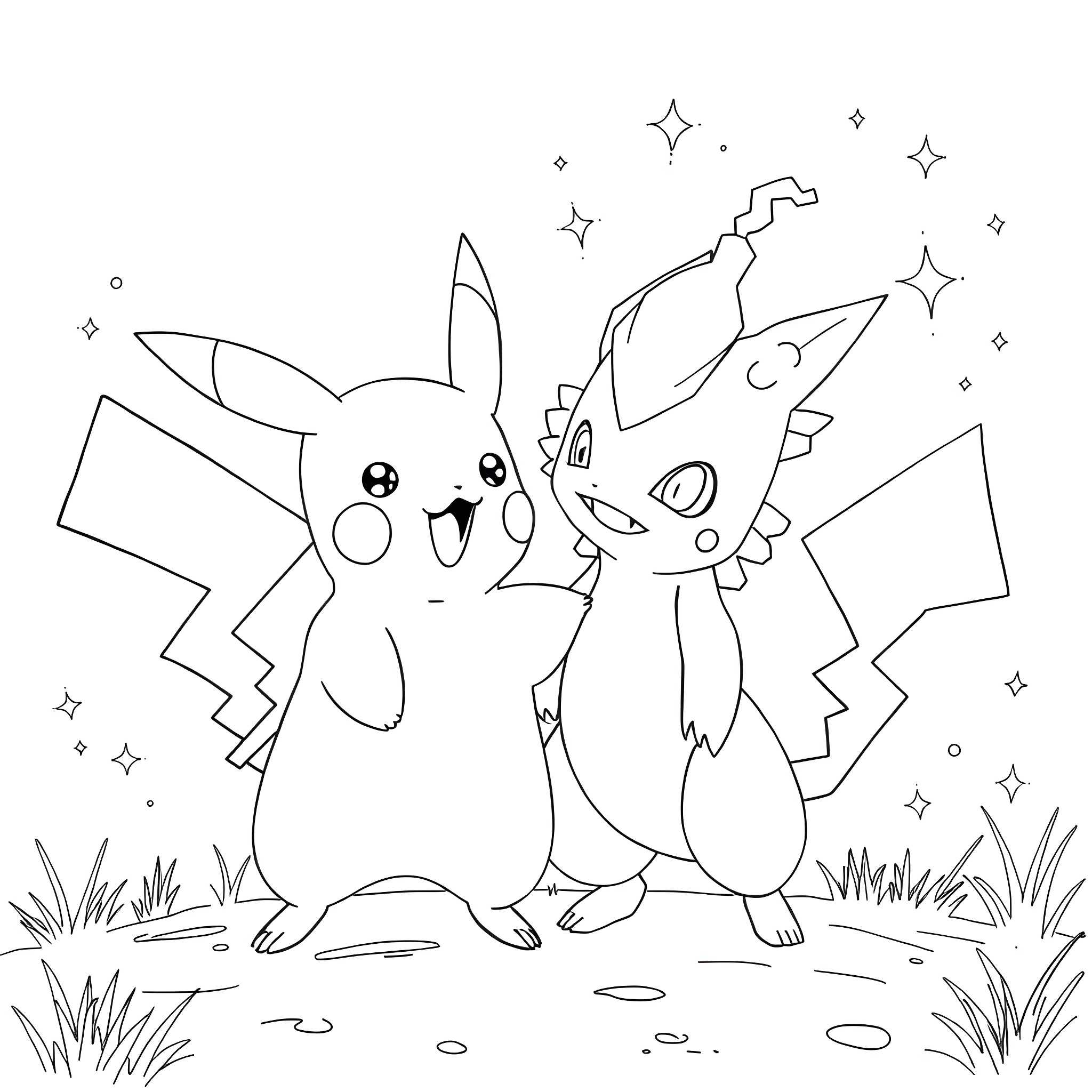 22 Best Pikachu Coloring Pages (Free Printable PDFs)
