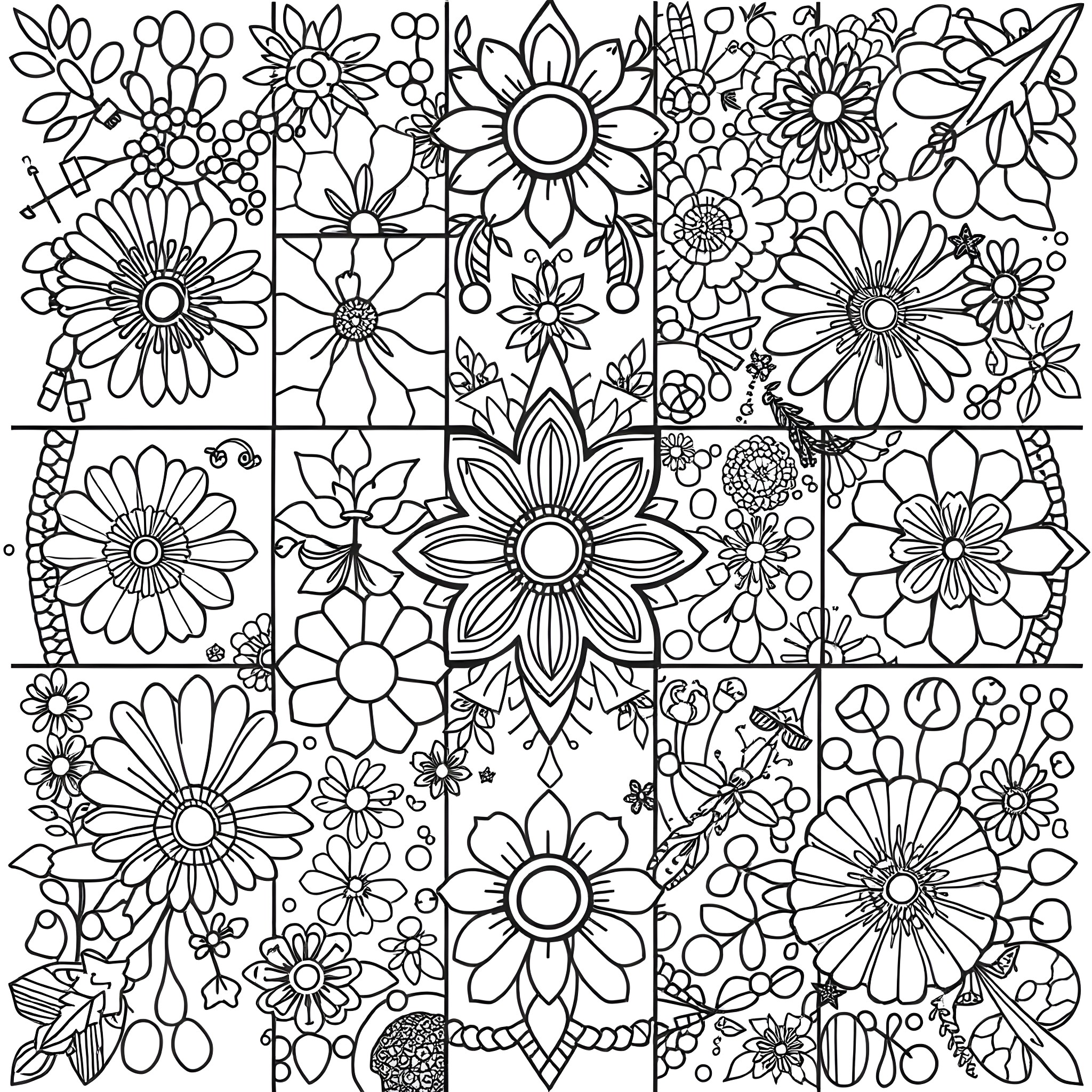 120 Best Patchwork Coloring Pages (Free Printable PDFs)