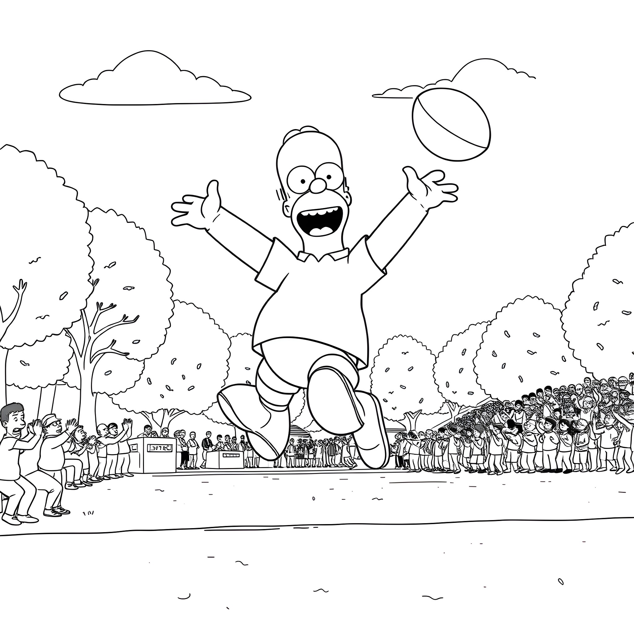 112 Best Homer Simpson Coloring Pages (Free Printable PDFs)