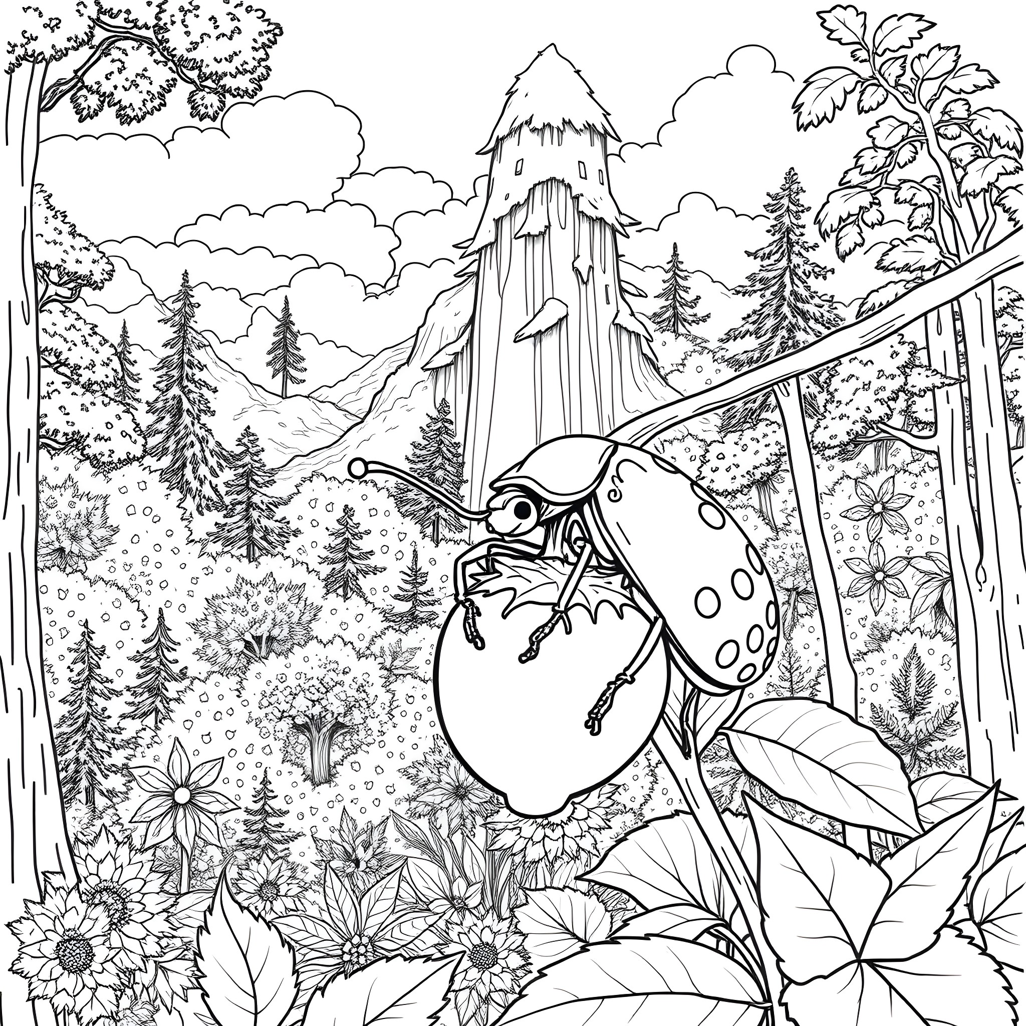 Best Stink Bug Coloring Pages (Free Printable PDF)