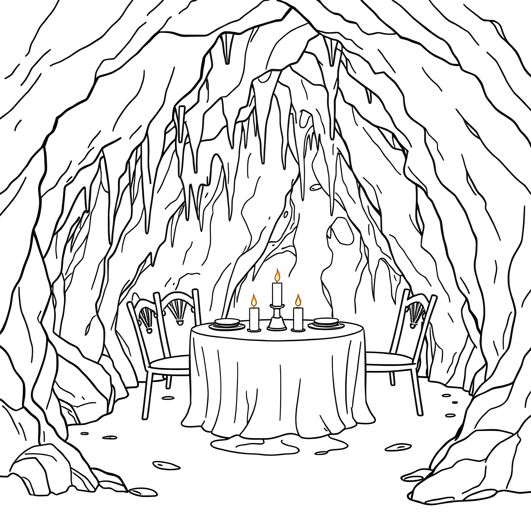 Best Cave Coloring Pages (Free Printable PDF)