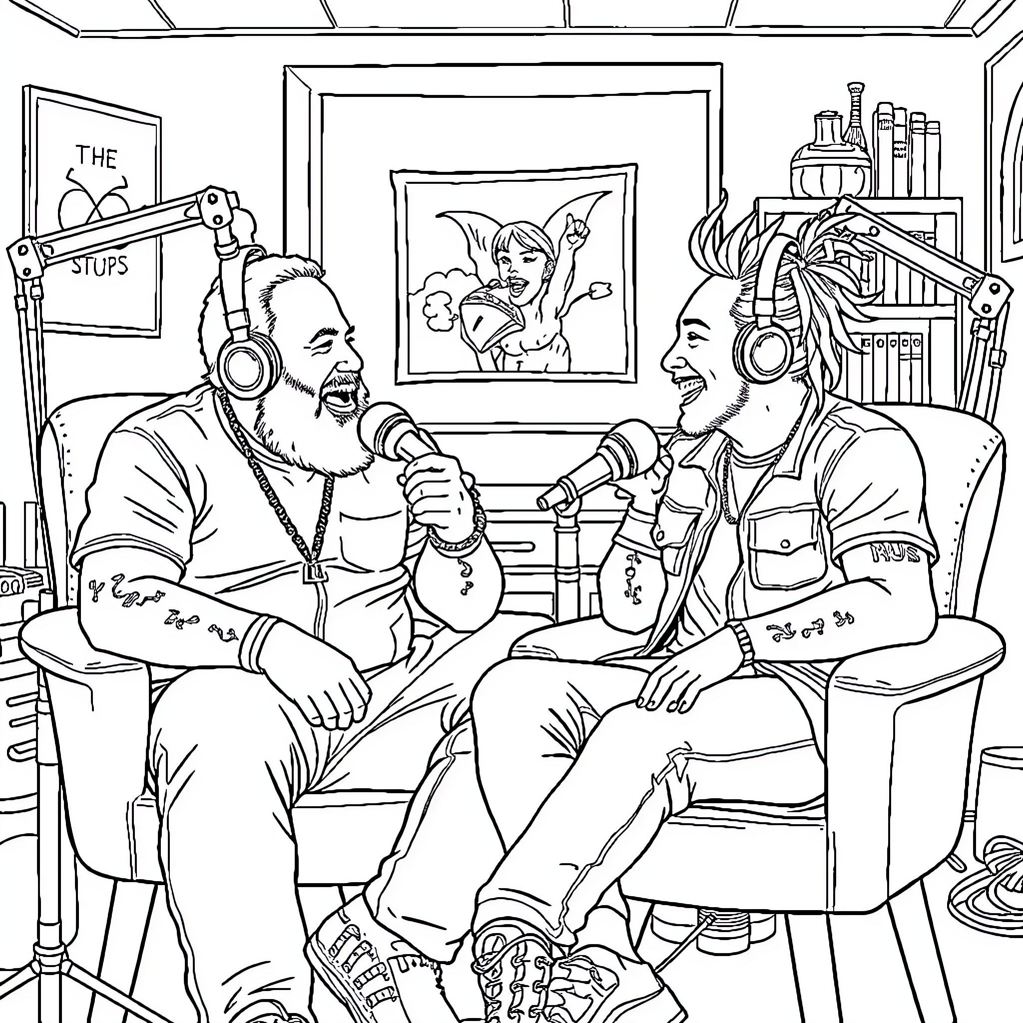 5 Best Podcast Coloring Pages (Free Printable PDFs)