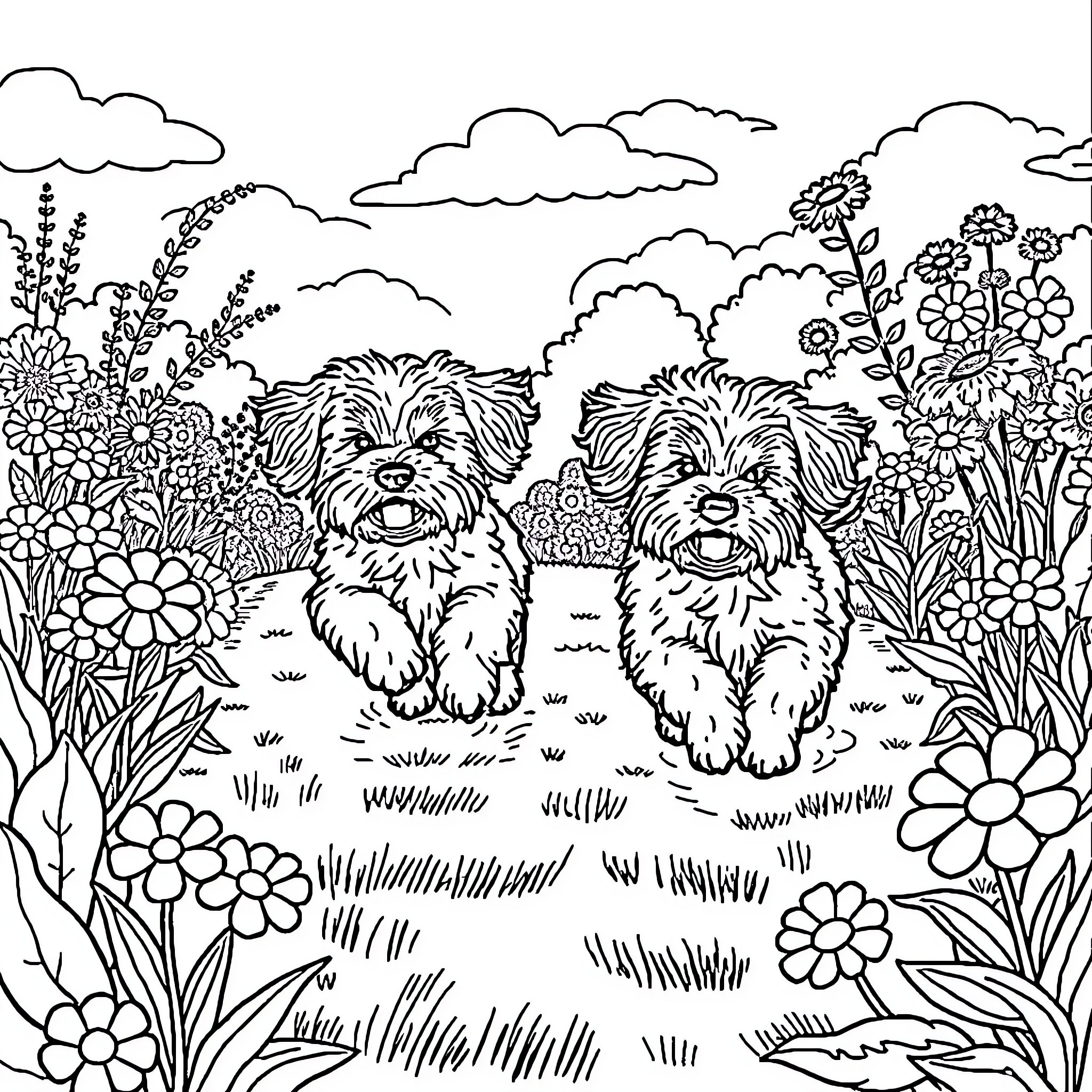Best Cockapoo Coloring Pages (Free Printable PDF)