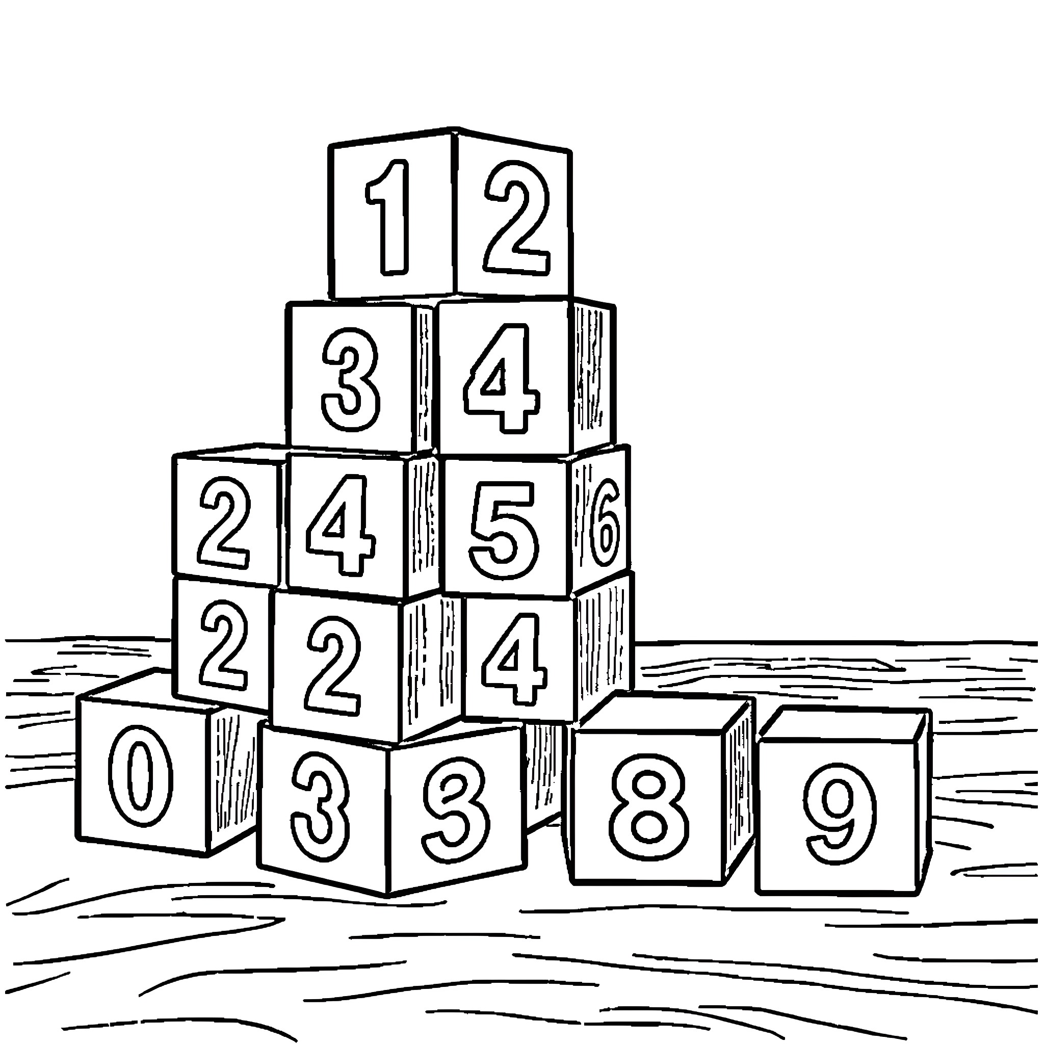 Best Number Coloring Pages (Free Printable PDF)