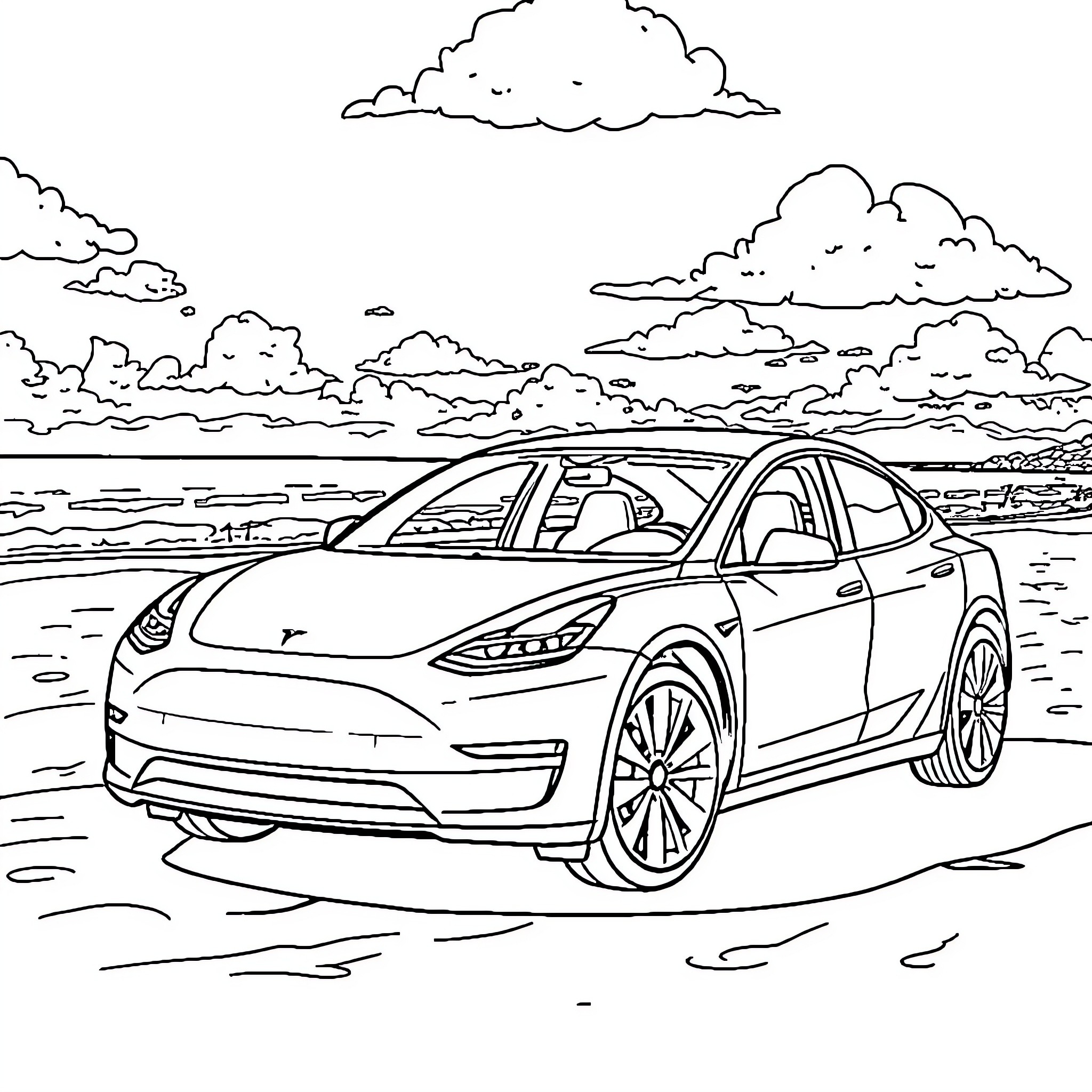 52 Best Tesla Coloring Pages (Free Printable PDFs)