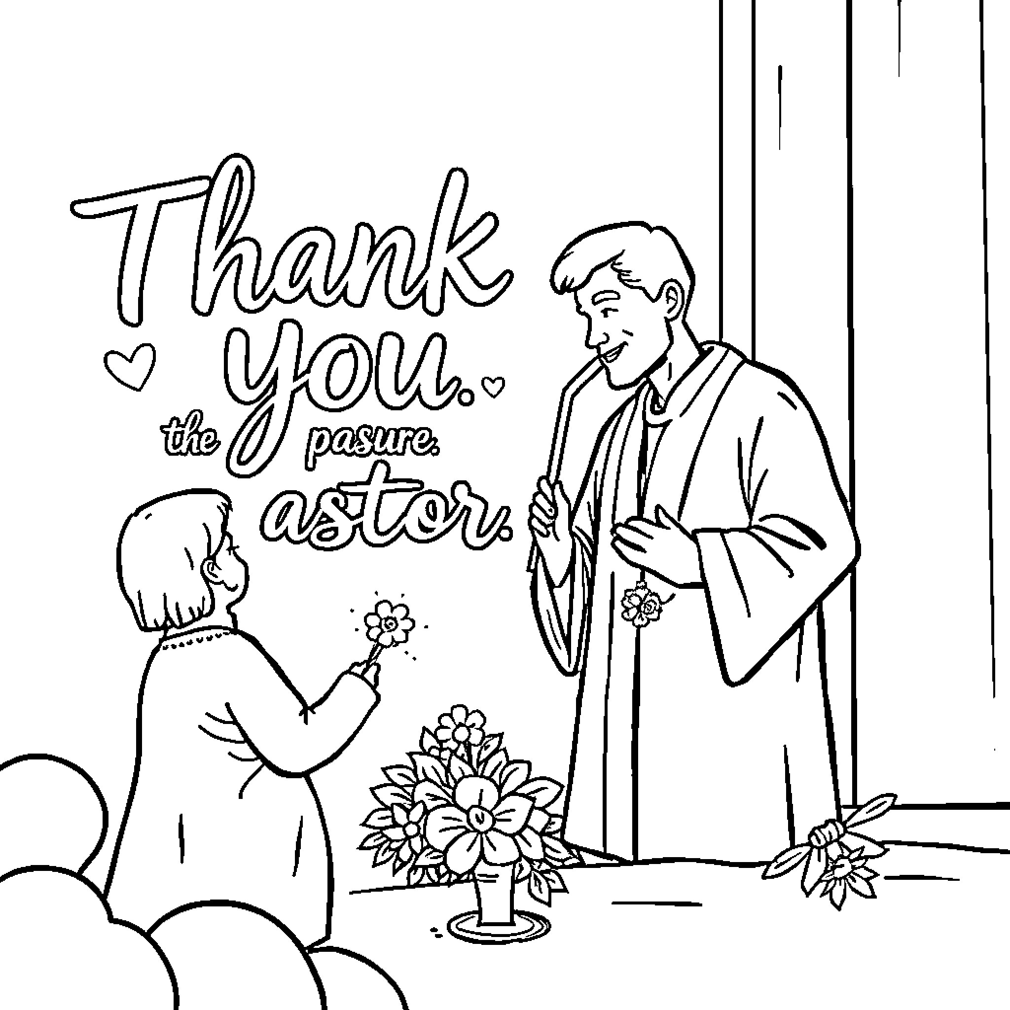 Best Pastor Coloring Pages (Free Printable PDF)